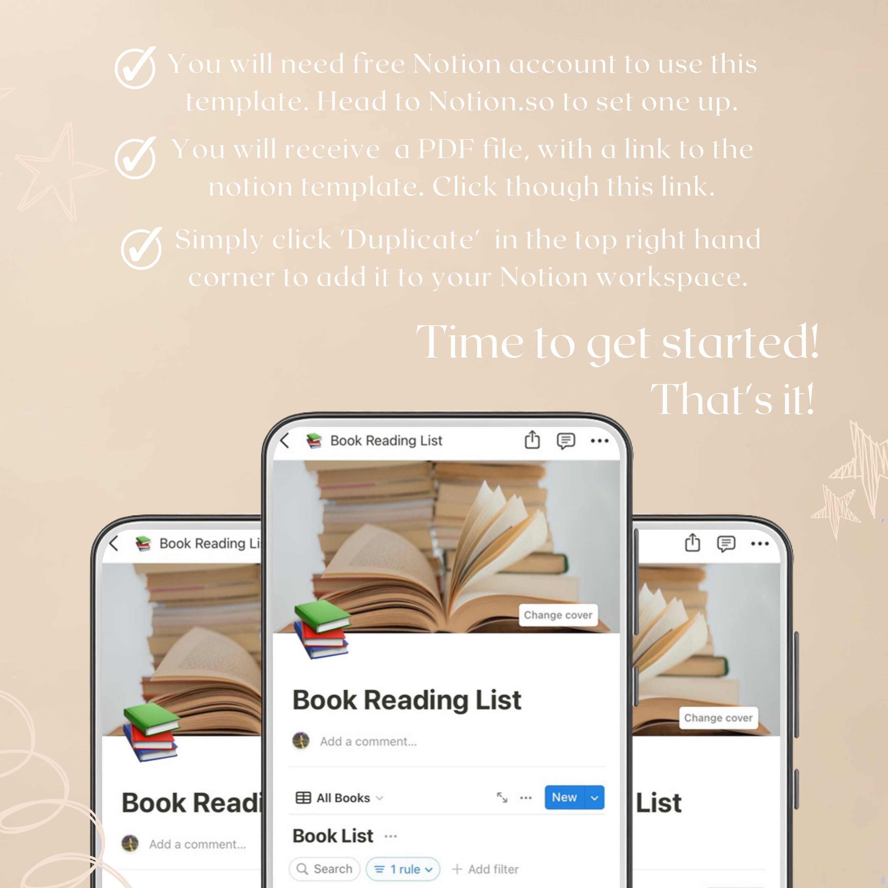 Notion Reading Journal Template, Ultimate Book Tracker, Notion Reading Journal, Personal Book ...