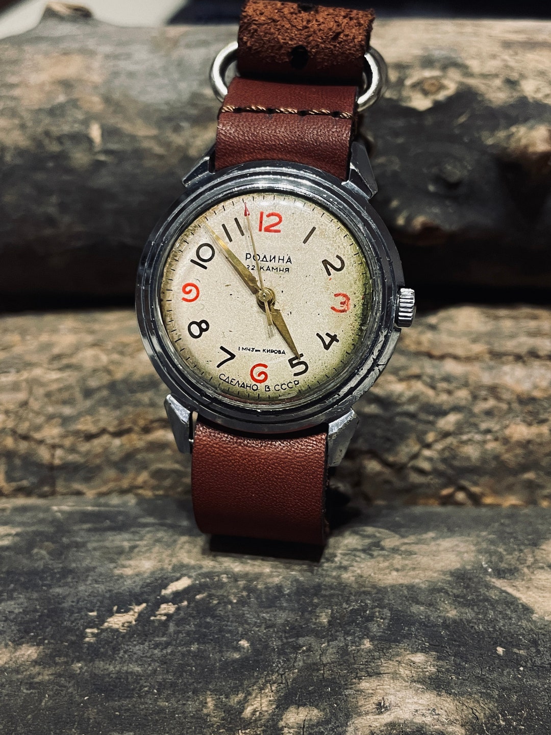 Rodina Watch 22 Jewels rare Soviet Vintage Watch - Etsy.de