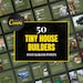 Tiny House Builders Canva Template, Cabin Builders Editable Posts, Wood ...