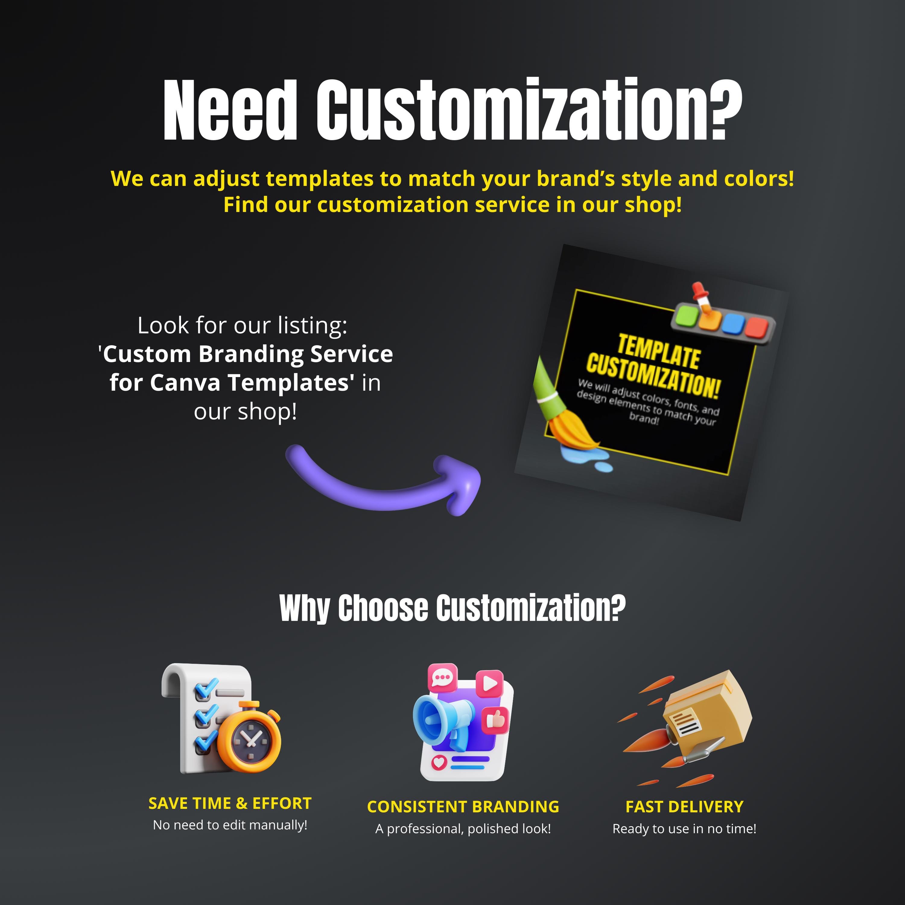 HVAC Canva Template, Air Conditioning Canva Template, Heating and ...