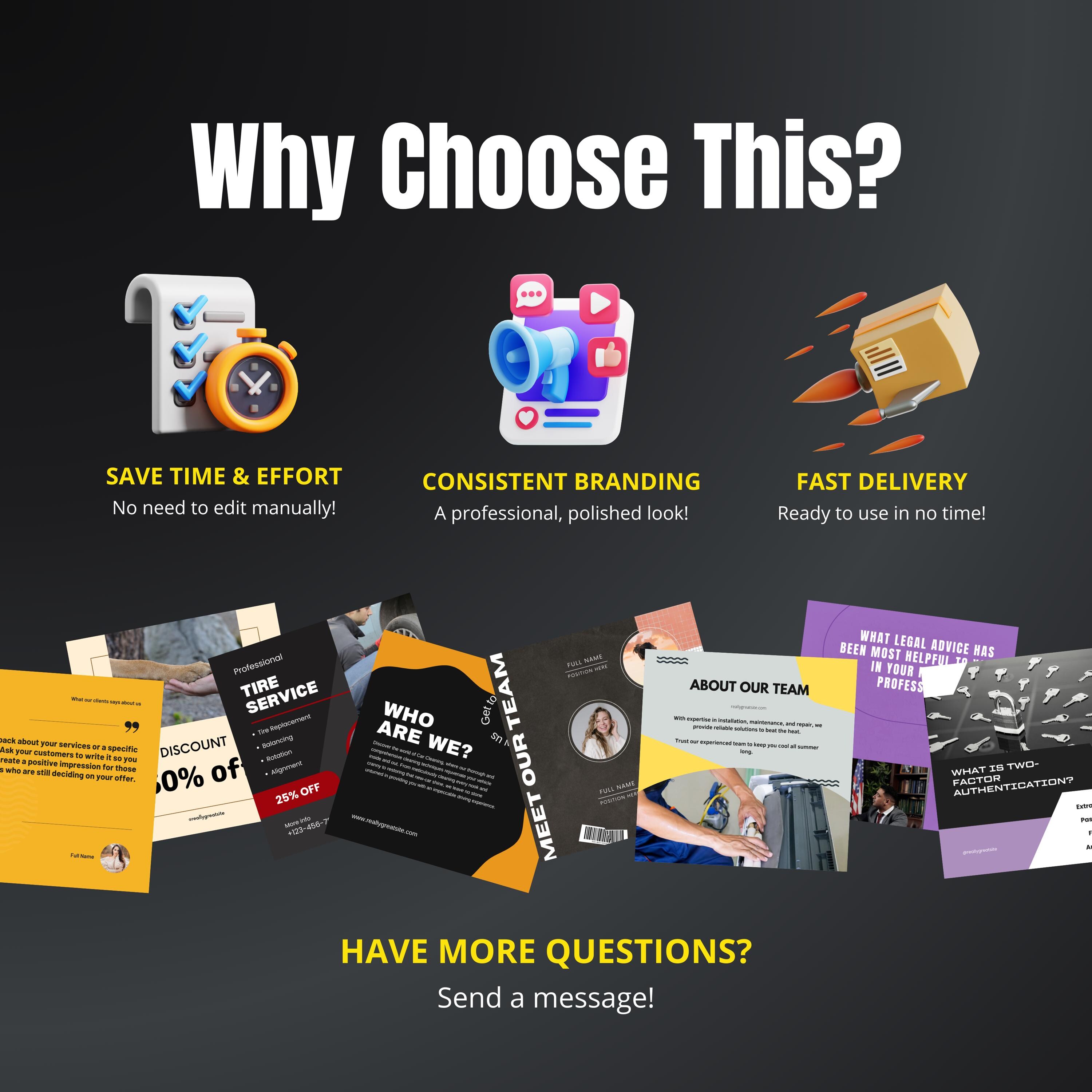 Custom Branding Service for Canva Templates, Canva Template ...