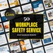 Workplace Safety Canva Templates | Editable Instagram Posts for Safety ...