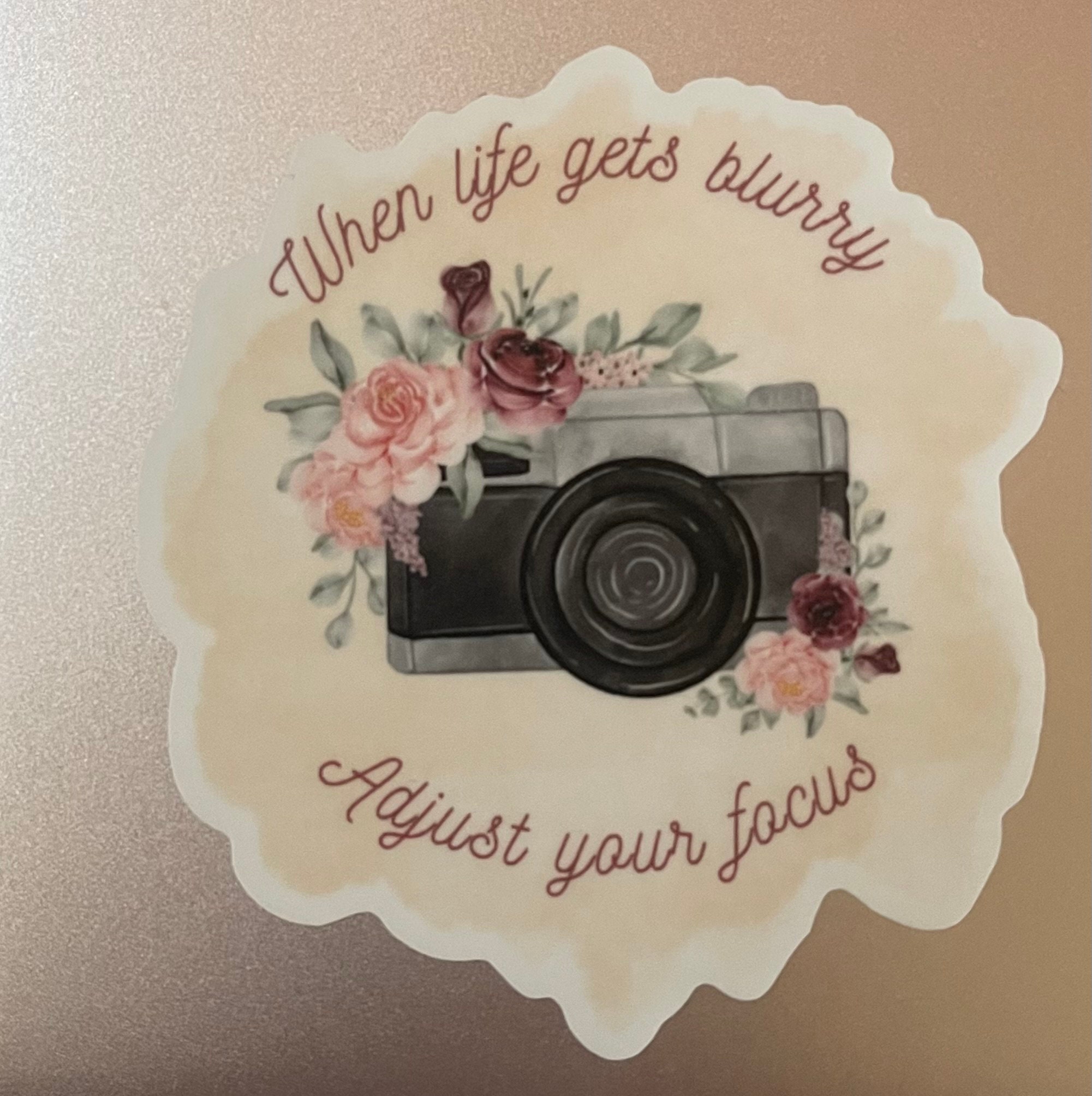 When Life Gets Blurry Adjust Your Focus Vinyl Decals for Car ...