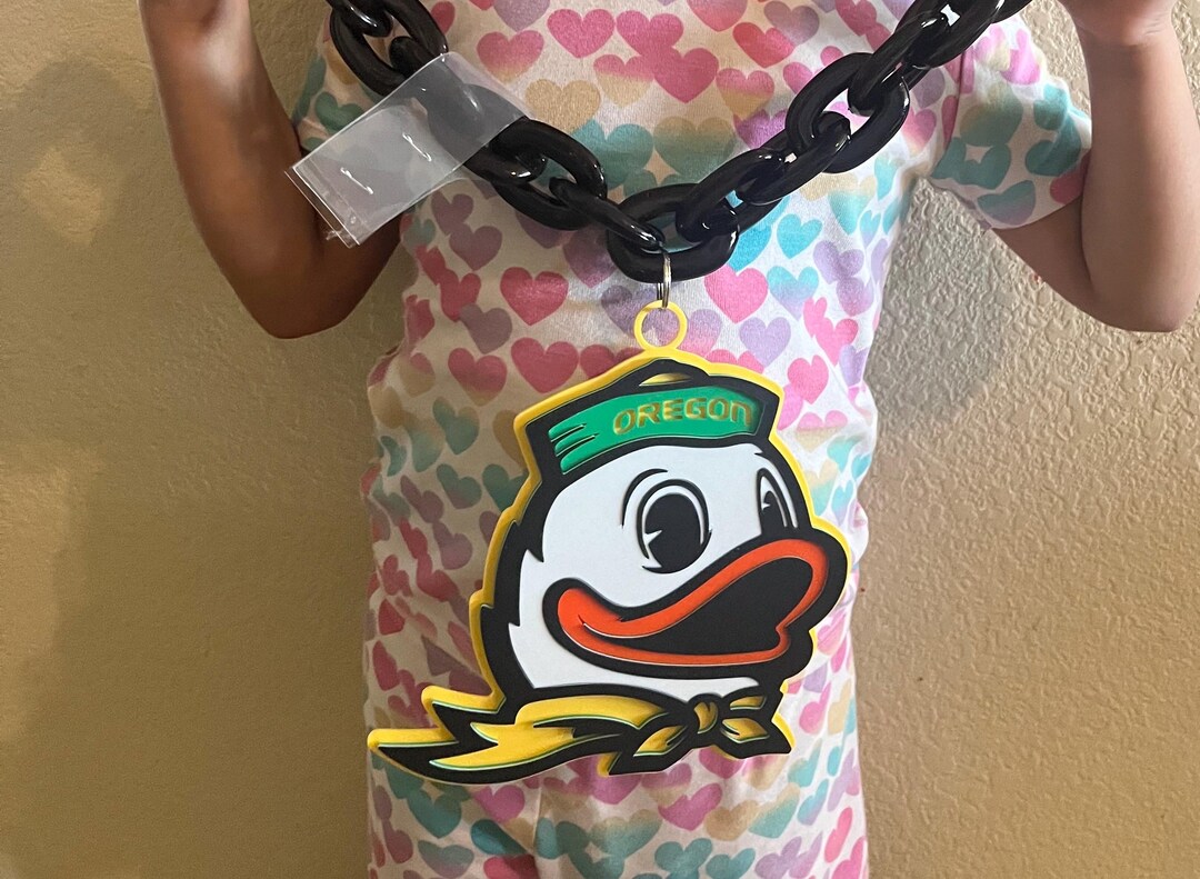 Oregon Ducks Fan Chain 3D Print - Etsy