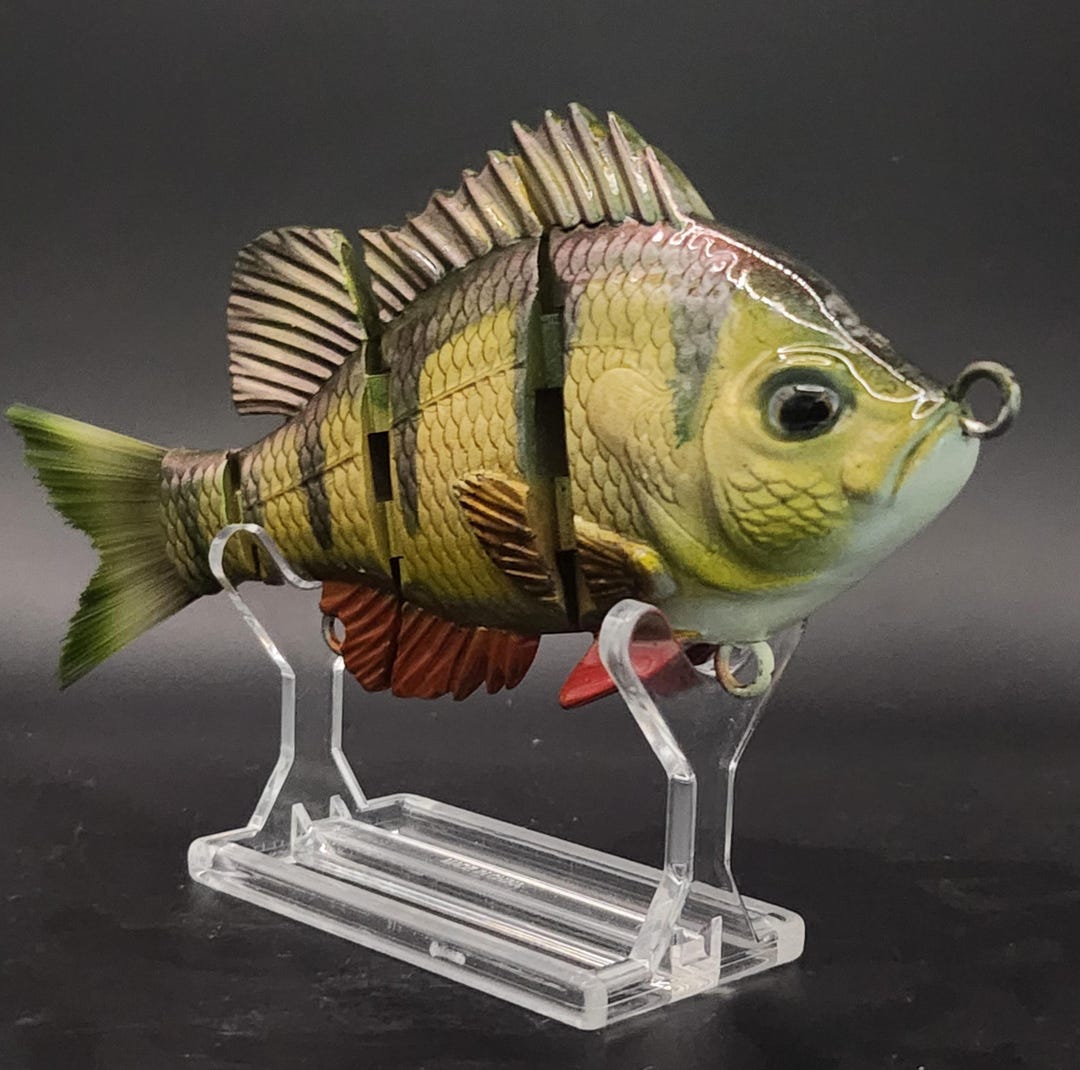 Perch Swim Bait 6" (from Nose to Tip of Tail) - Etsy