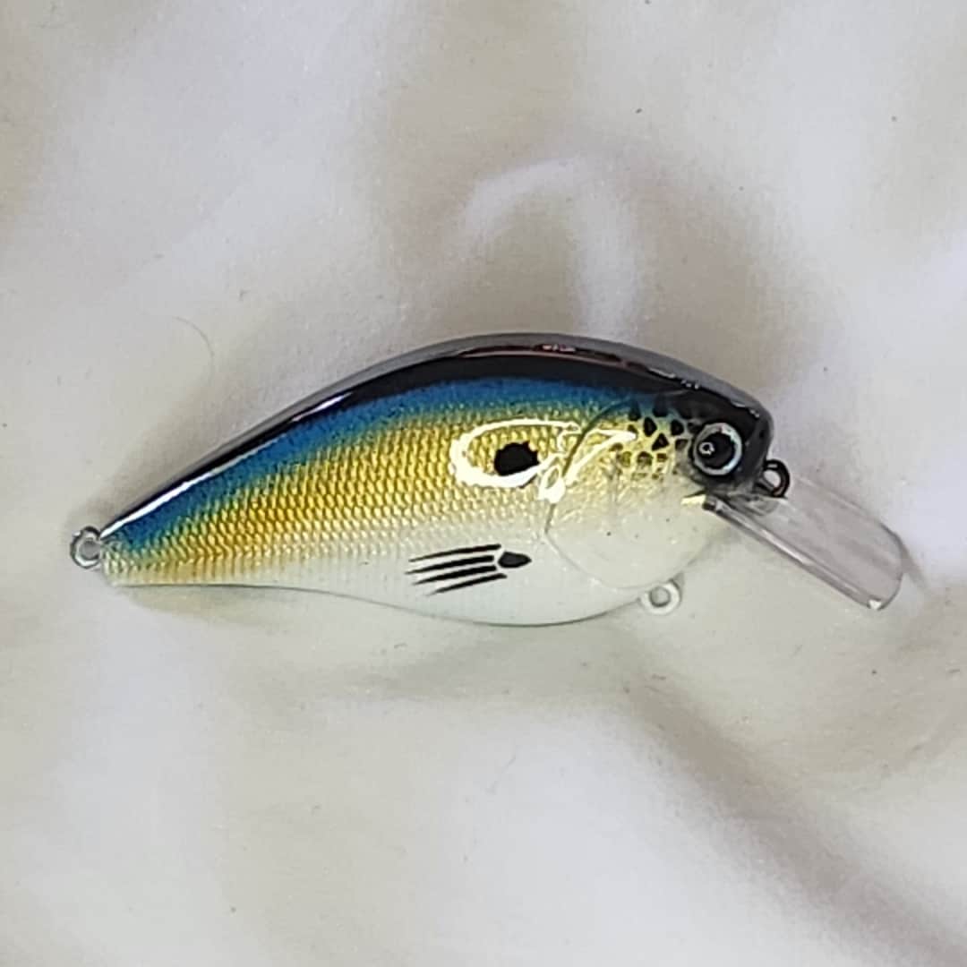 Fully Customizable Golden Shad Fishing Lure, You Pi.ck Body Style, Swim ...