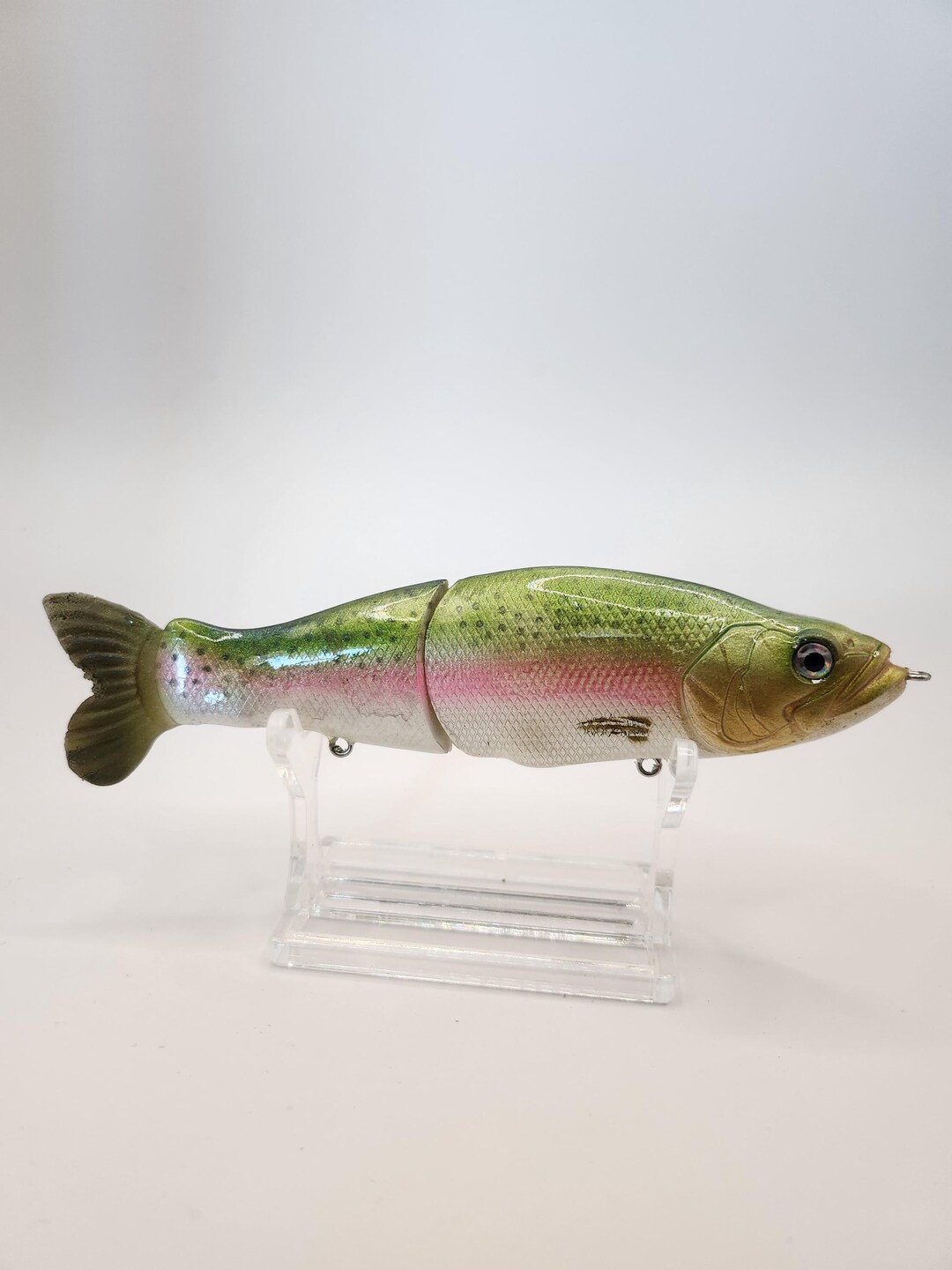 Rainbow Trout Glide Bait 5.25 from Nose to Tip of Tail - Etsy