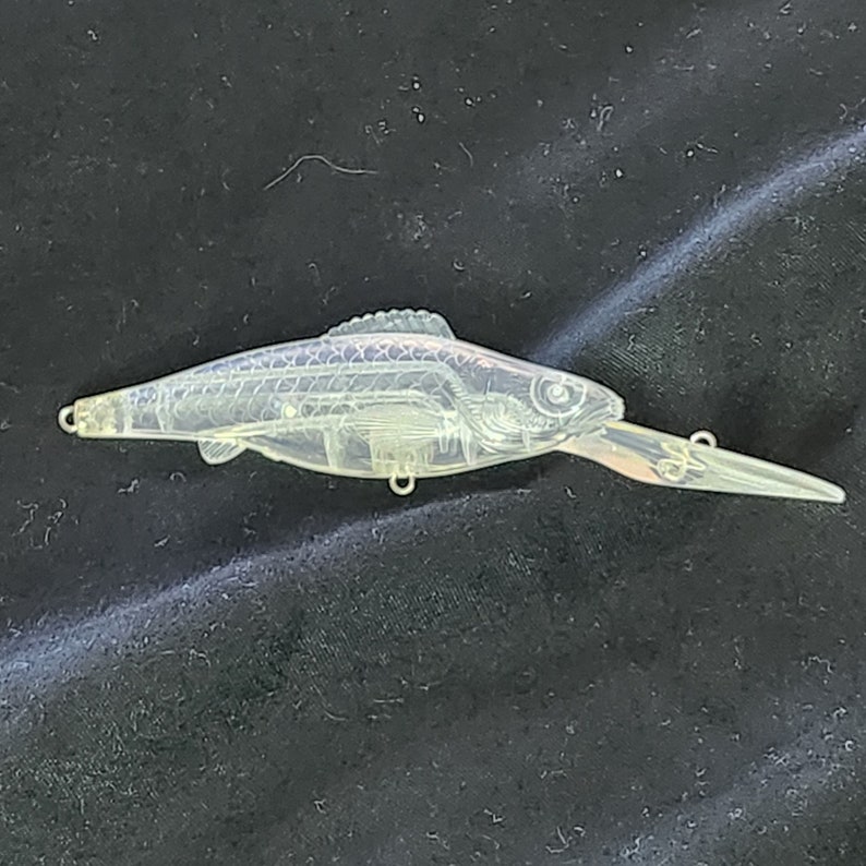 Blue Lightning Sunfish Fishing Lure, You Pick Body Style, Swim Depth ...