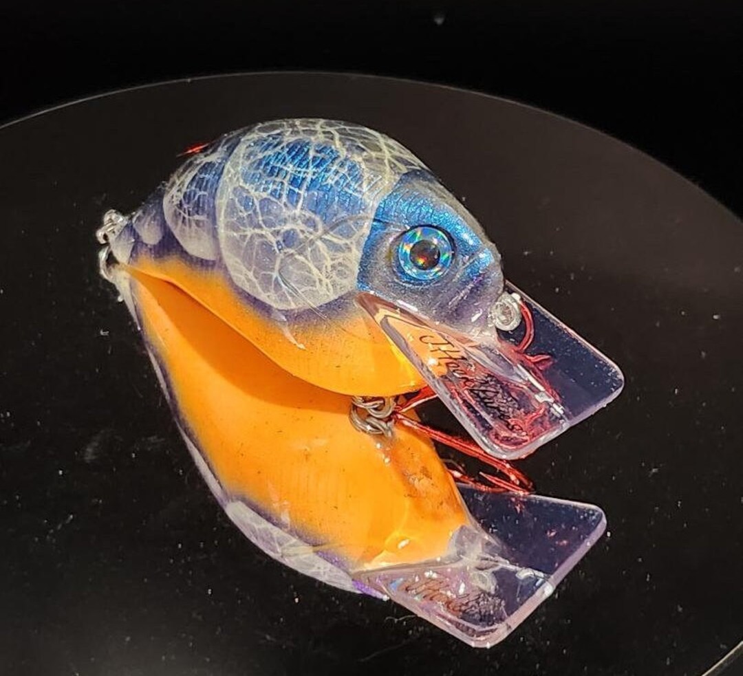 Blue Color Shift Crawl Fishing Lure, You Pick Body Style, Swim Depth ...