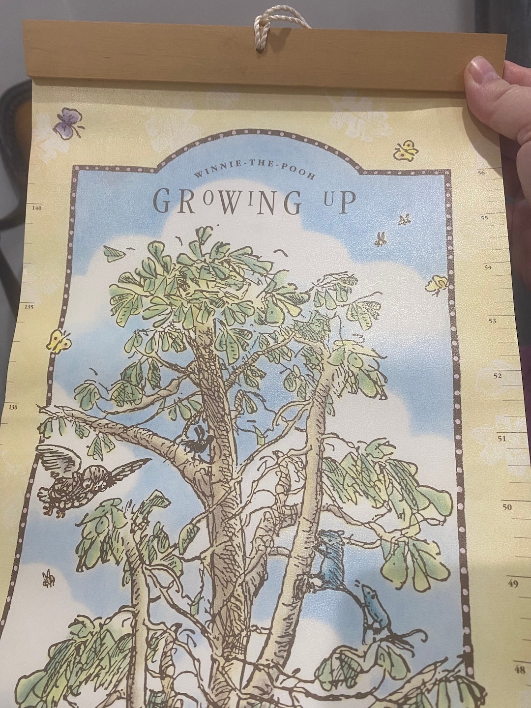 Winnie the Pooh Growth Chart - Etsy