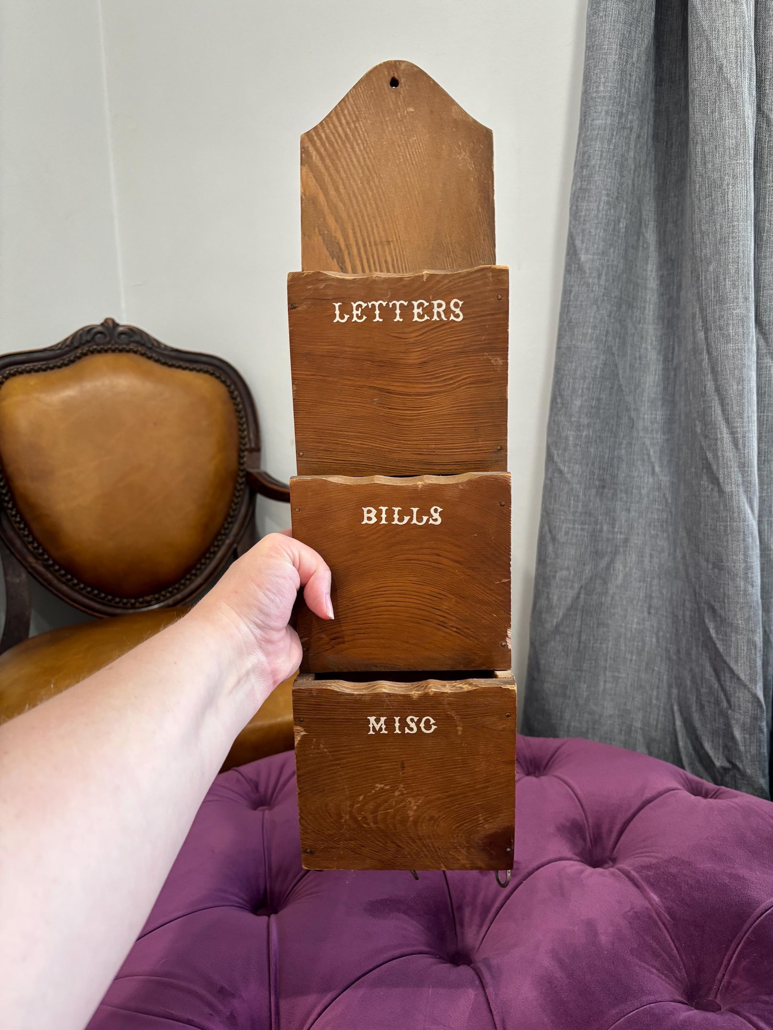 Vintage Mail Holder - Etsy