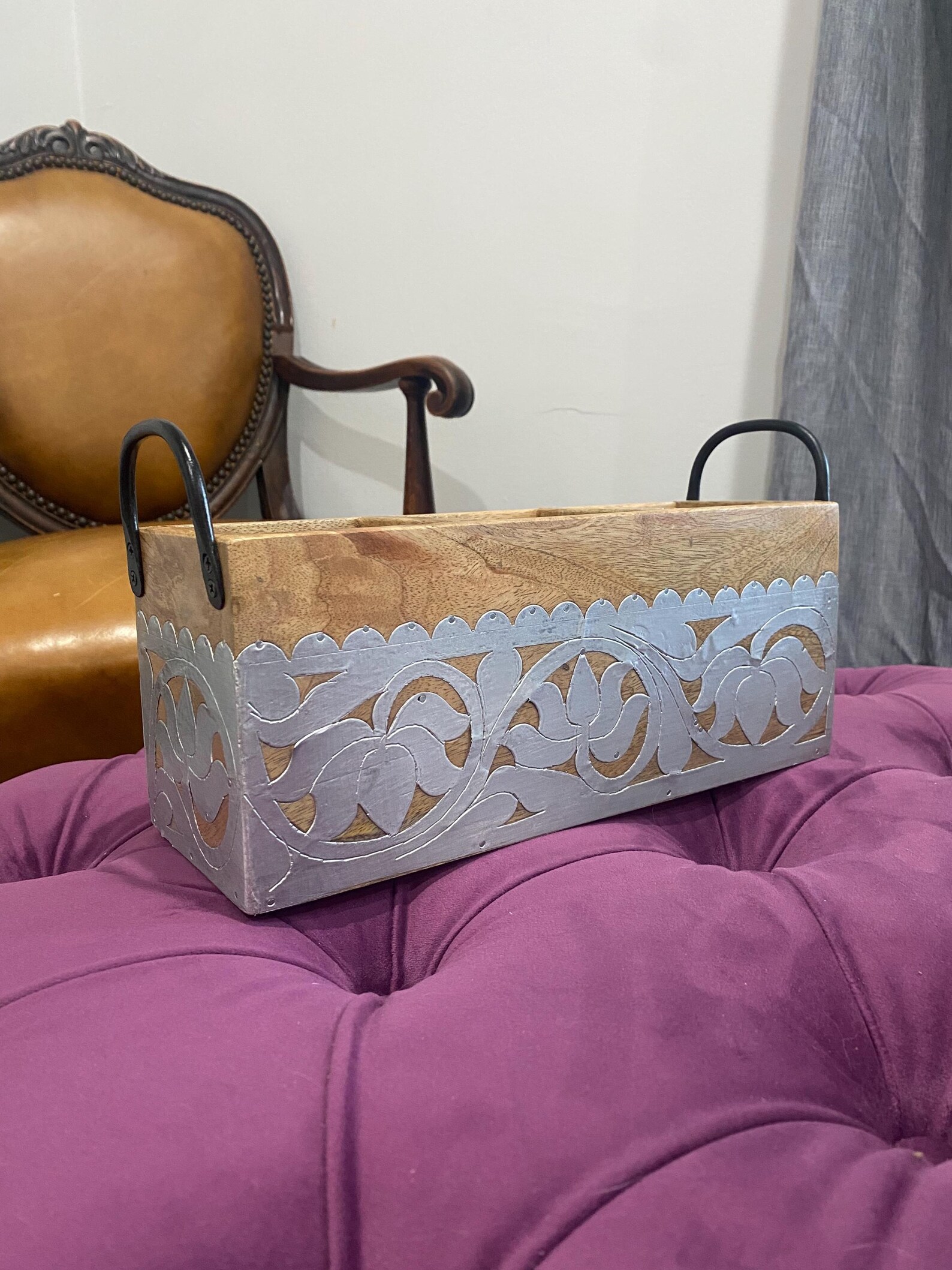 Indian Whisky/wine Bottle Caddy - Etsy