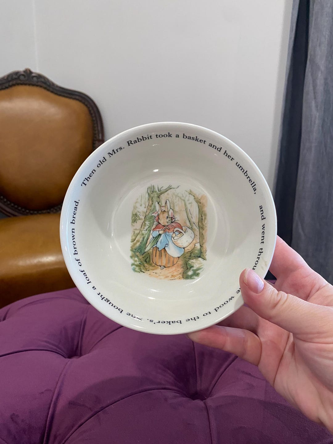 Wedgwood Peter Rabbit Bowl - Etsy