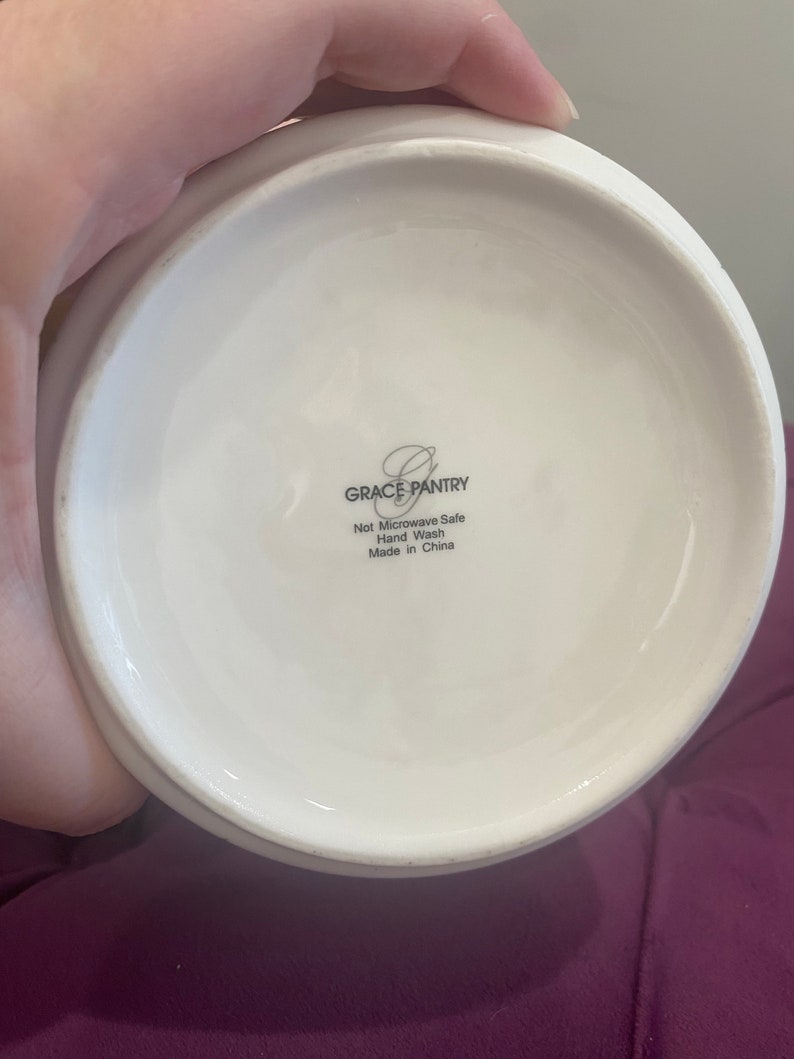 Vintage Grace Pantry Sunflower Porcelain Canister - Etsy