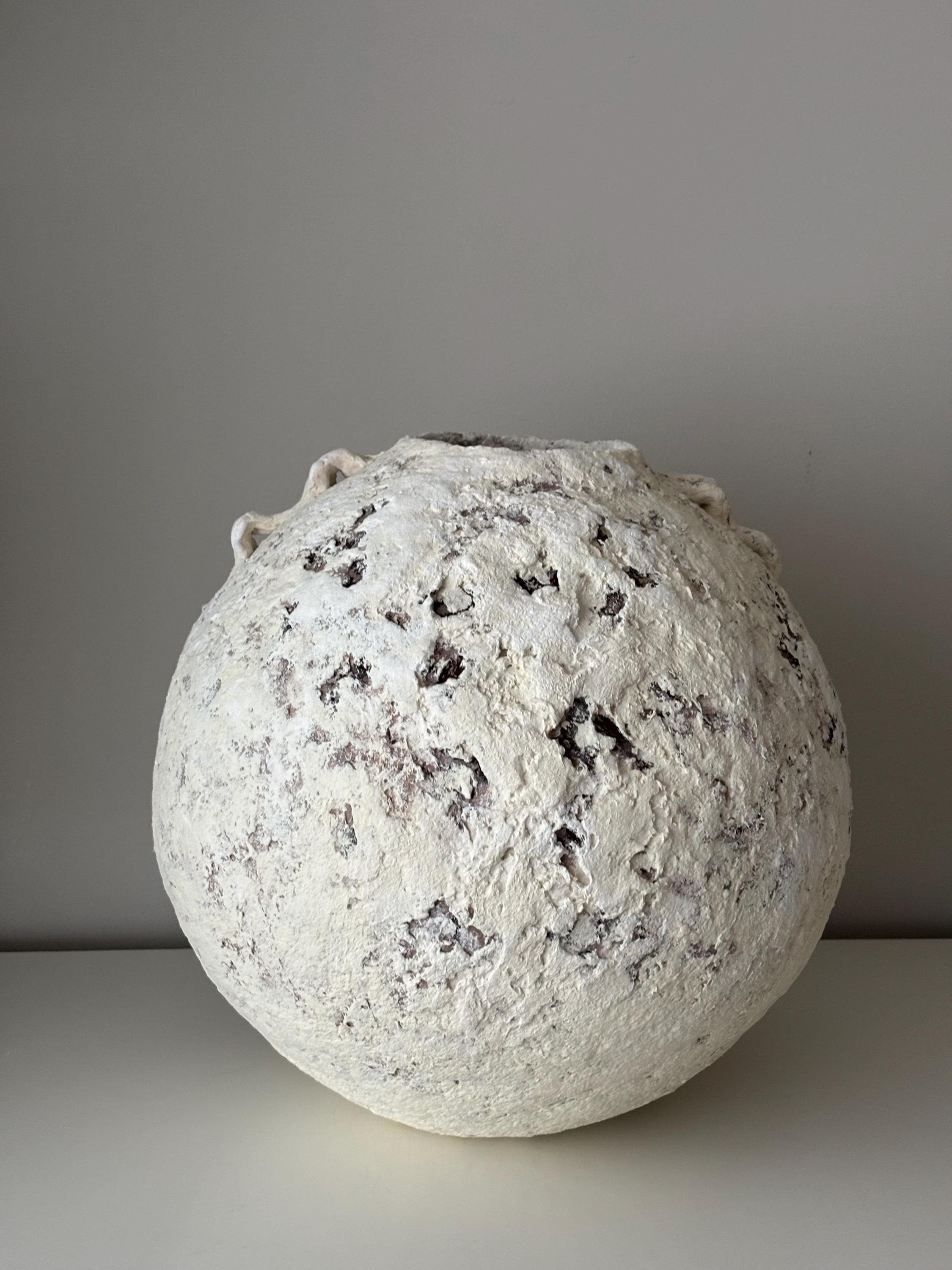 Extra Large Paper Clay Vase: Wabi Sabi Japandi Home Decor - Etsy
