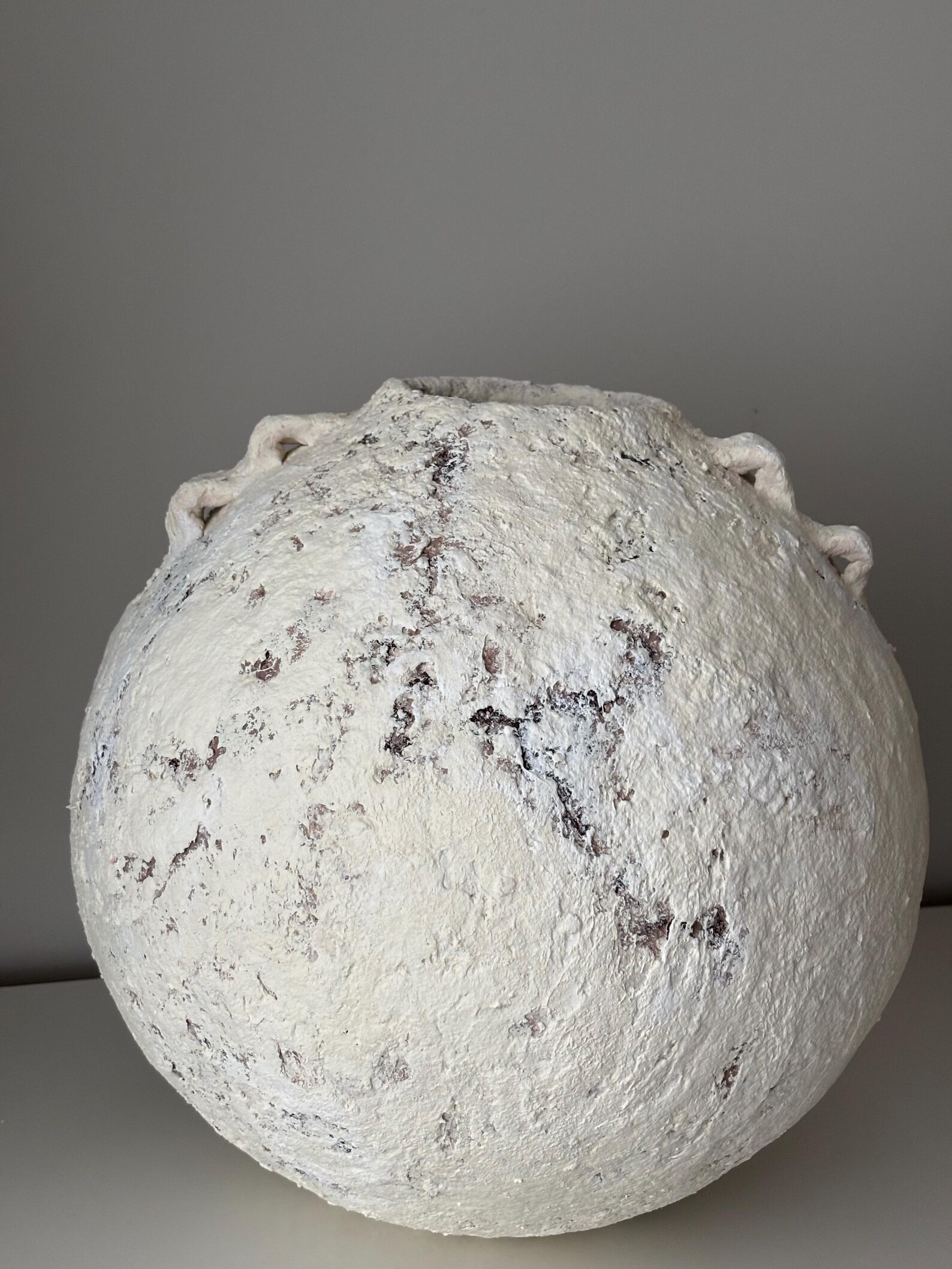 Extra Large Paper Clay Vase: Wabi Sabi Japandi Home Decor - Etsy