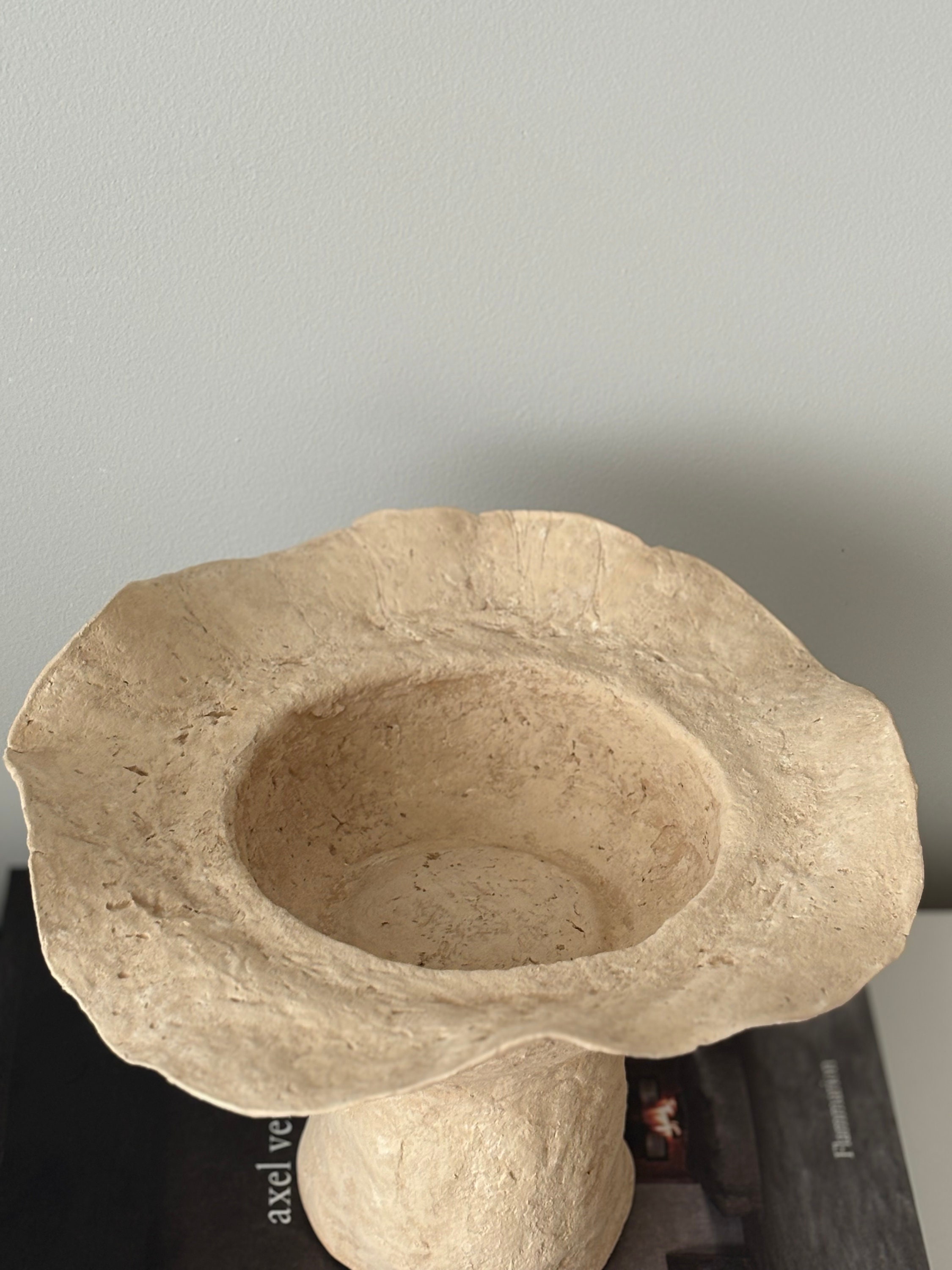 Japandi Design Nature-inspired Pottery Structure Bowl Wabi Sabi Organic ...