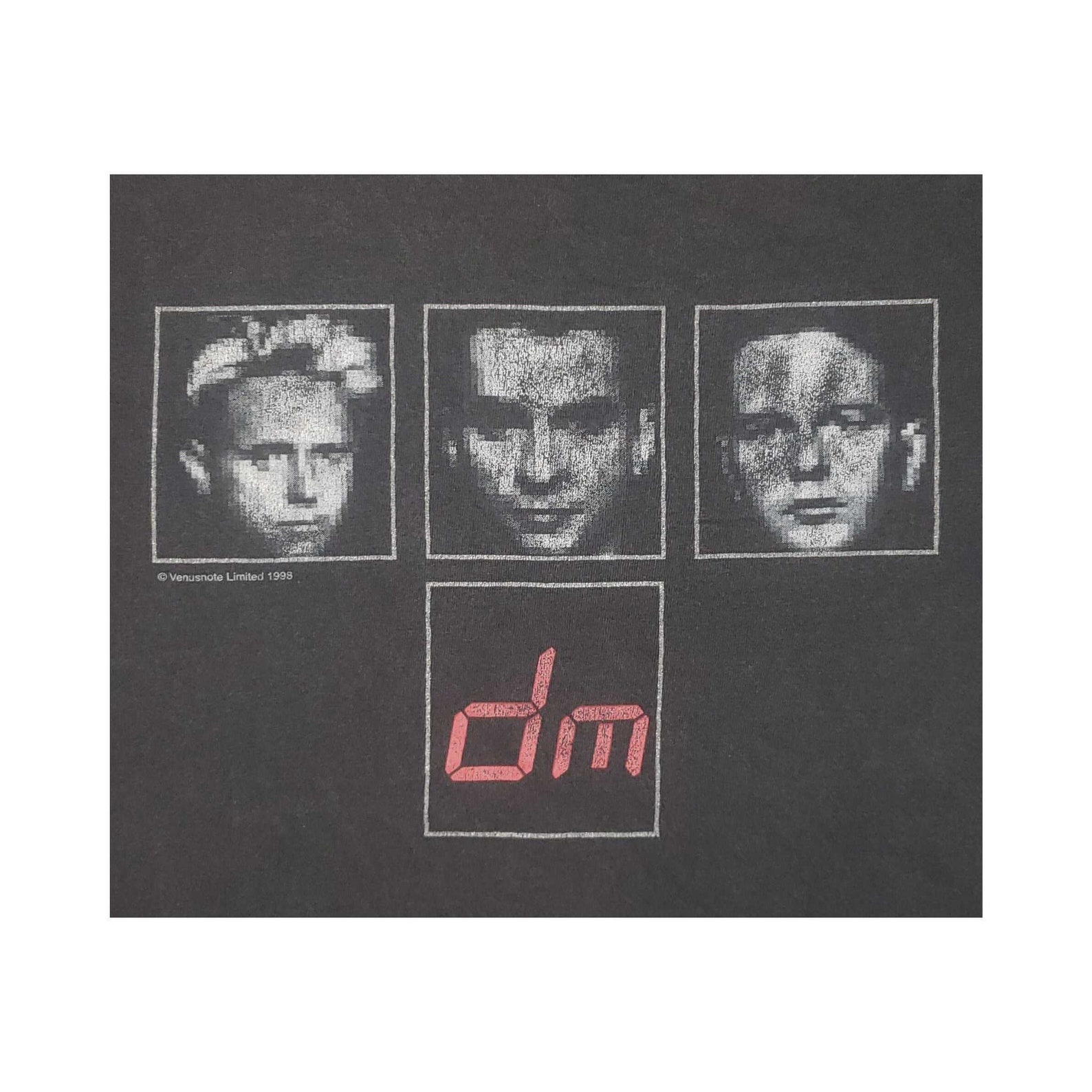 Vintage Depeche Mode the Singles Tour 1998 T-shirt Black Lg - Etsy