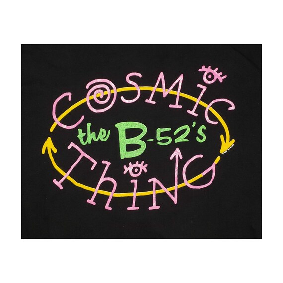 Vintage The B-52's Cosmic Thing 1989 Tour T-Shirt Sin… - Gem