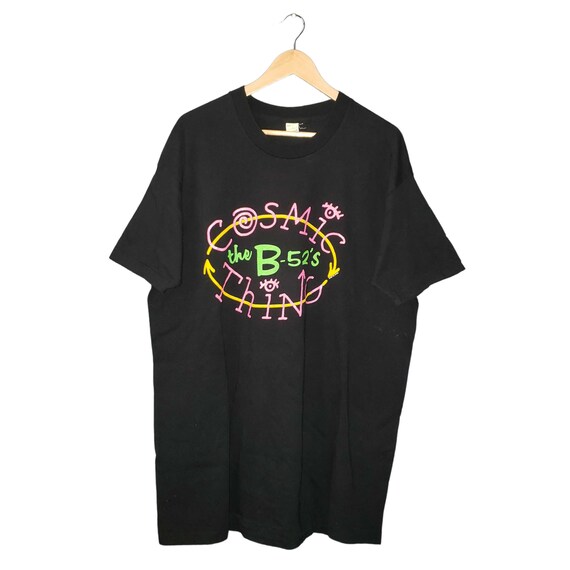 Vintage The B-52's Cosmic Thing 1989 Tour T-Shirt Sin… - Gem
