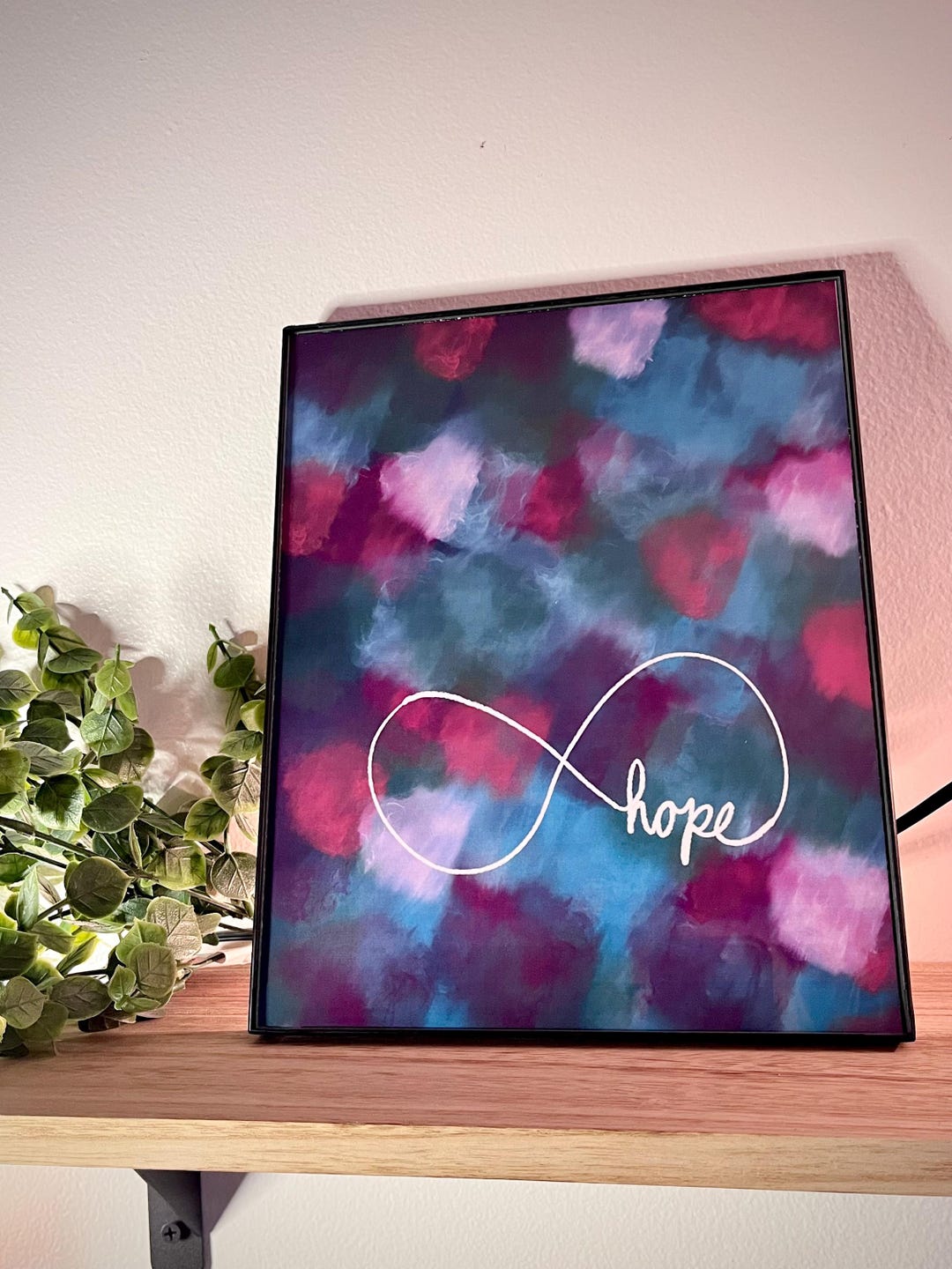 Infinity Hope Watercolor 8x10 Art Print - Etsy