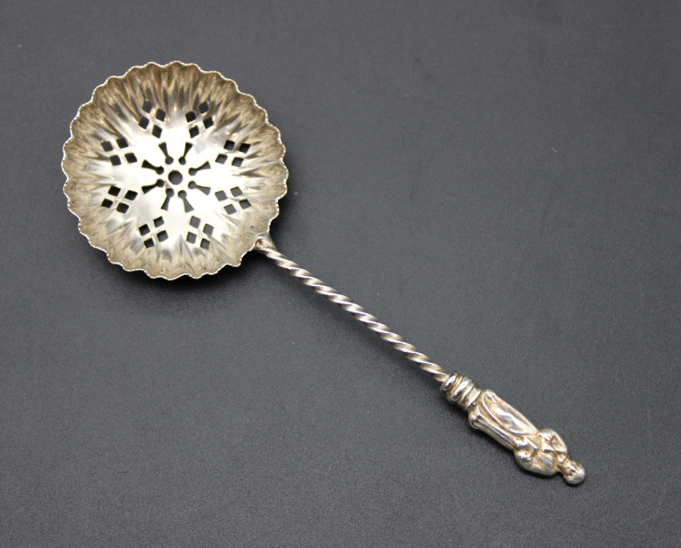 A Late 18th Century, Birmingham, Silver 'pilgrim' Sifter Spoon - Etsy