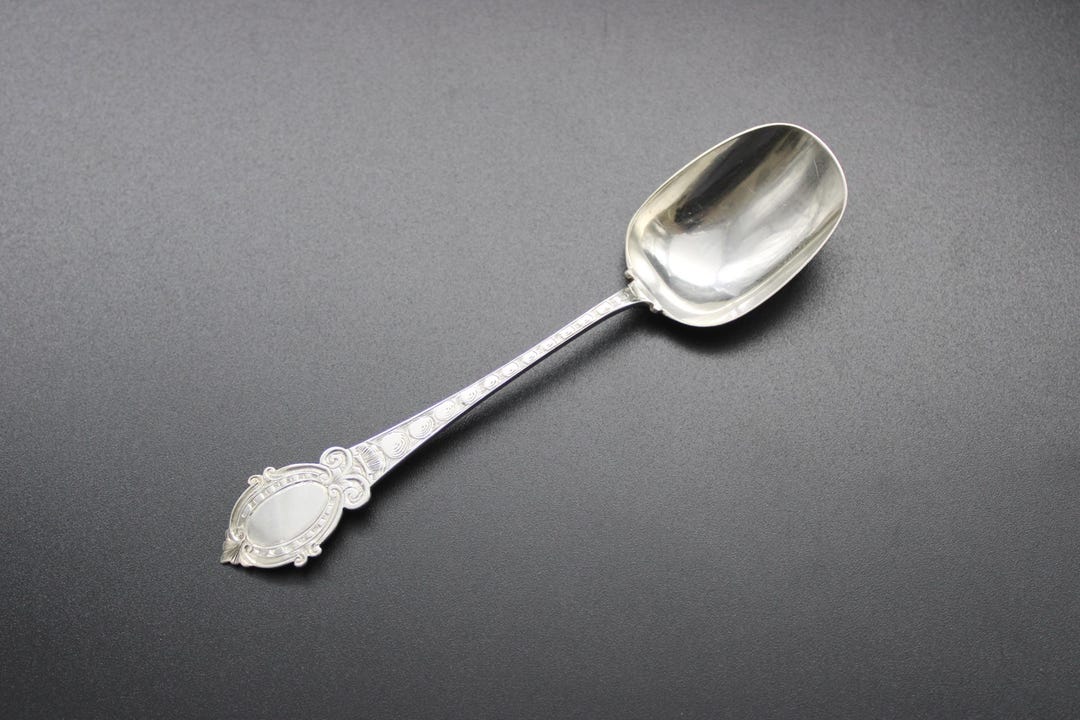 A George Unite, Victorian 1866, Sterling Silver Jam Spoon - Etsy