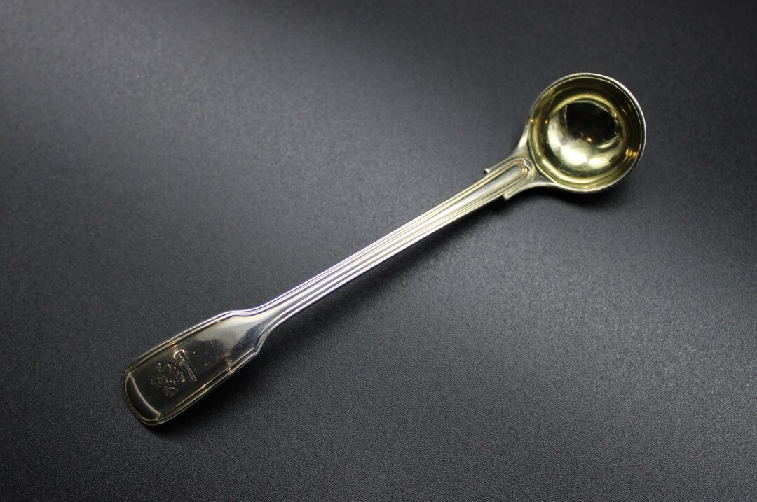 A George Adams, London, Victorian Silver Salt Ladle - Etsy