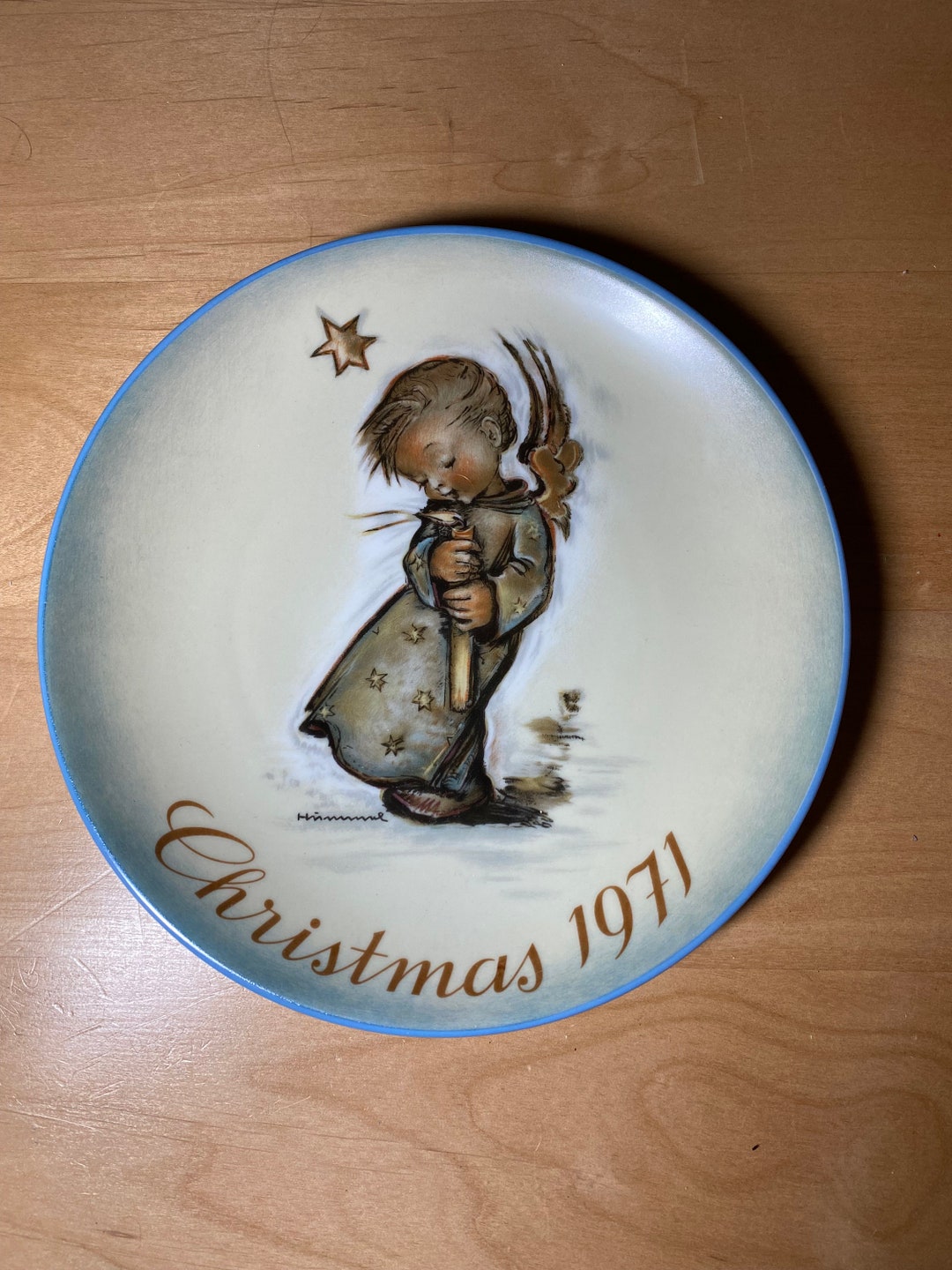 Vintage Schmid Bros. 1971 Sister Berta Hummel Christmas Plate Made in West Germany - Etsy