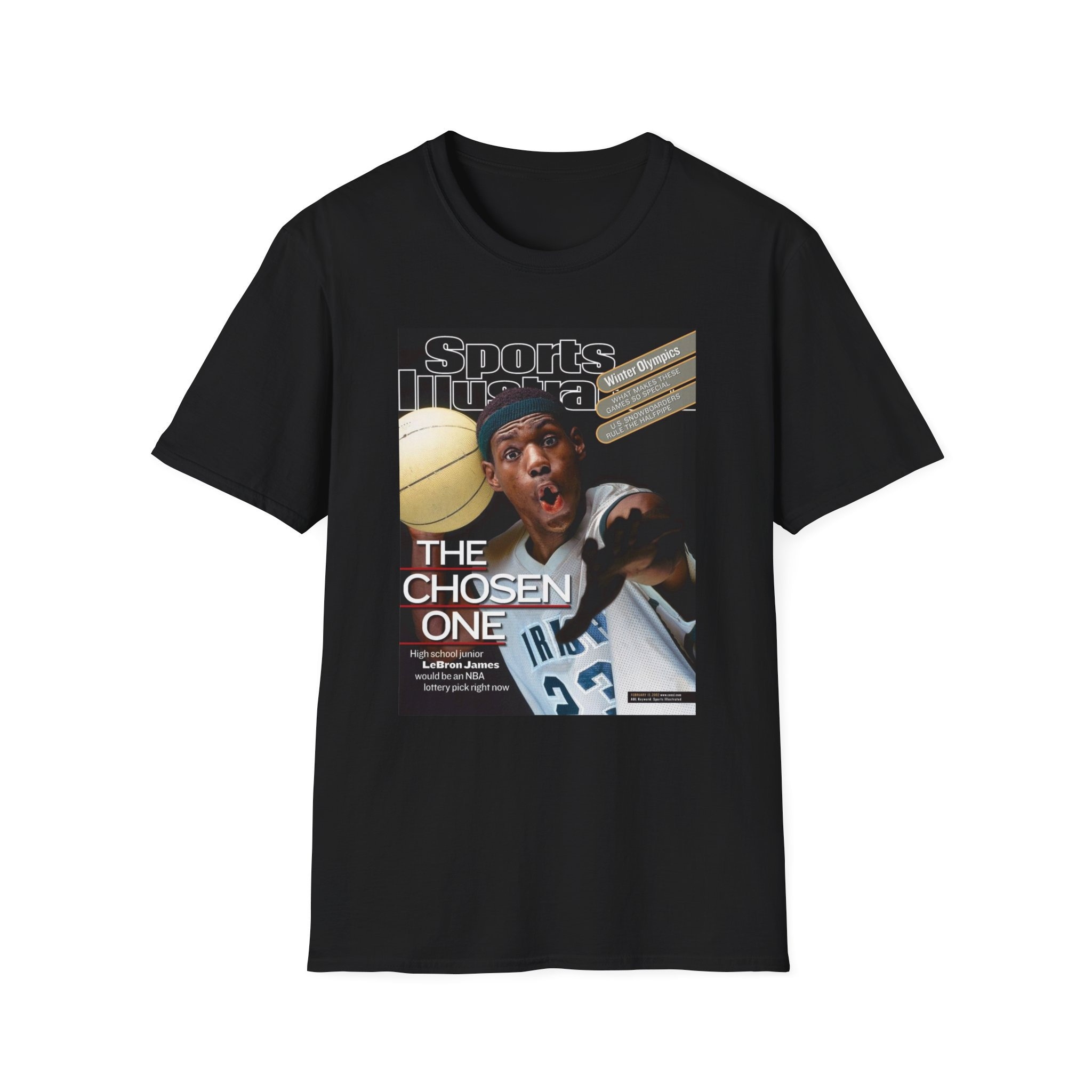 Lebron James the Chosen One Graphic T-shirt - Etsy