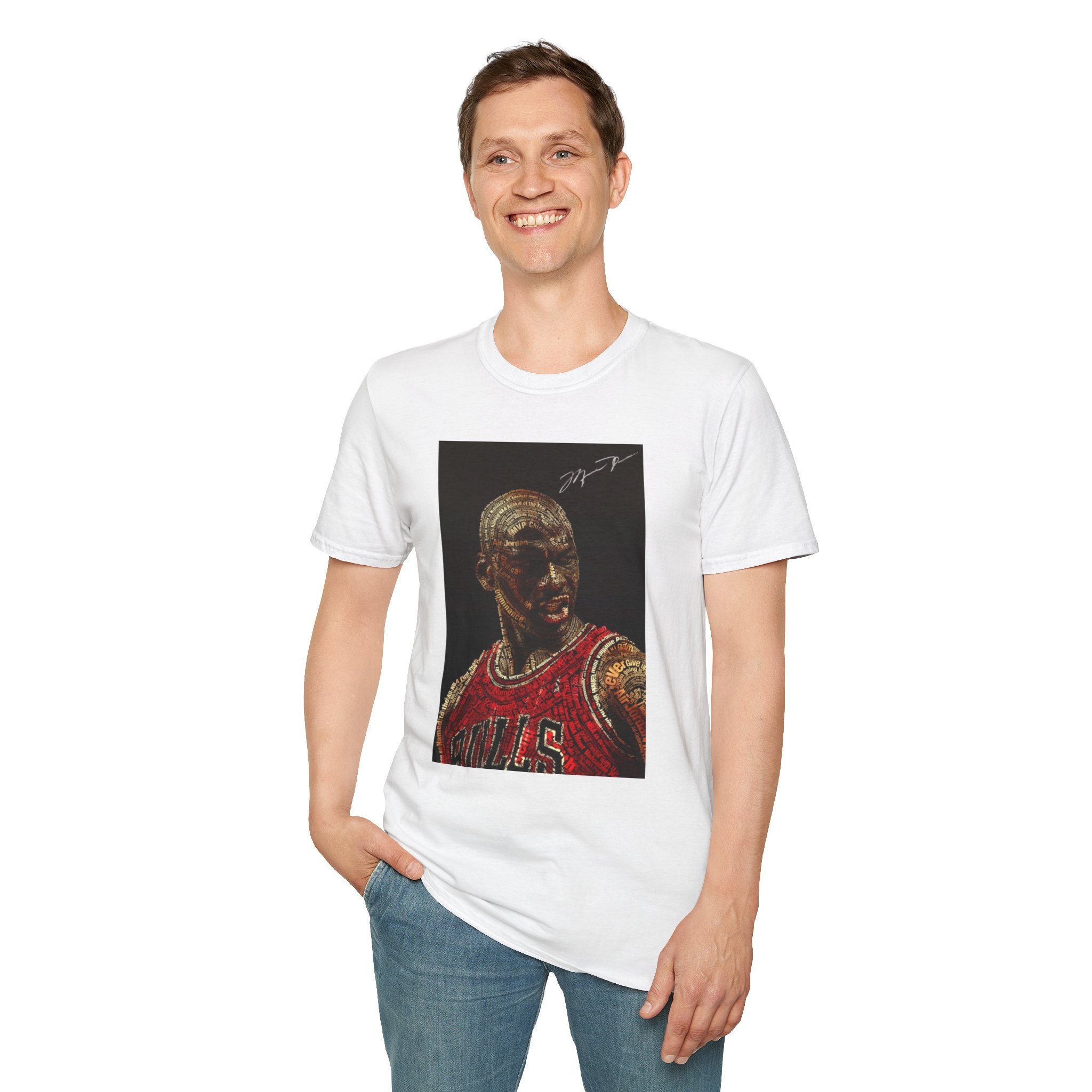 Michael Jordan Graphic T-shirt - Etsy