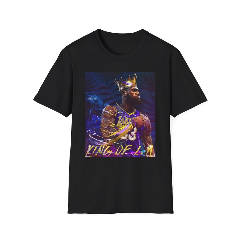 Lebron James Graphic T-shirt - Etsy