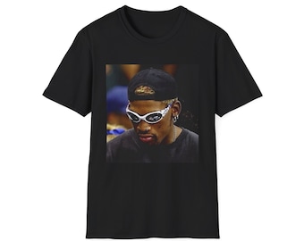 NWOT Dennis Rodman Graphic T-shirt - Etsy