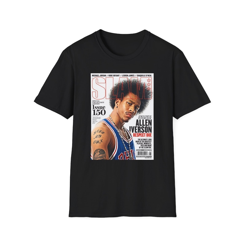 Allen Iverson Graphic T-shirt - Etsy