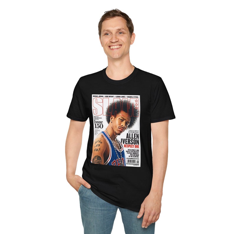 Allen Iverson Graphic T-shirt - Etsy