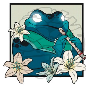 Spiritfarer Atul Frog Game Art Print - Etsy