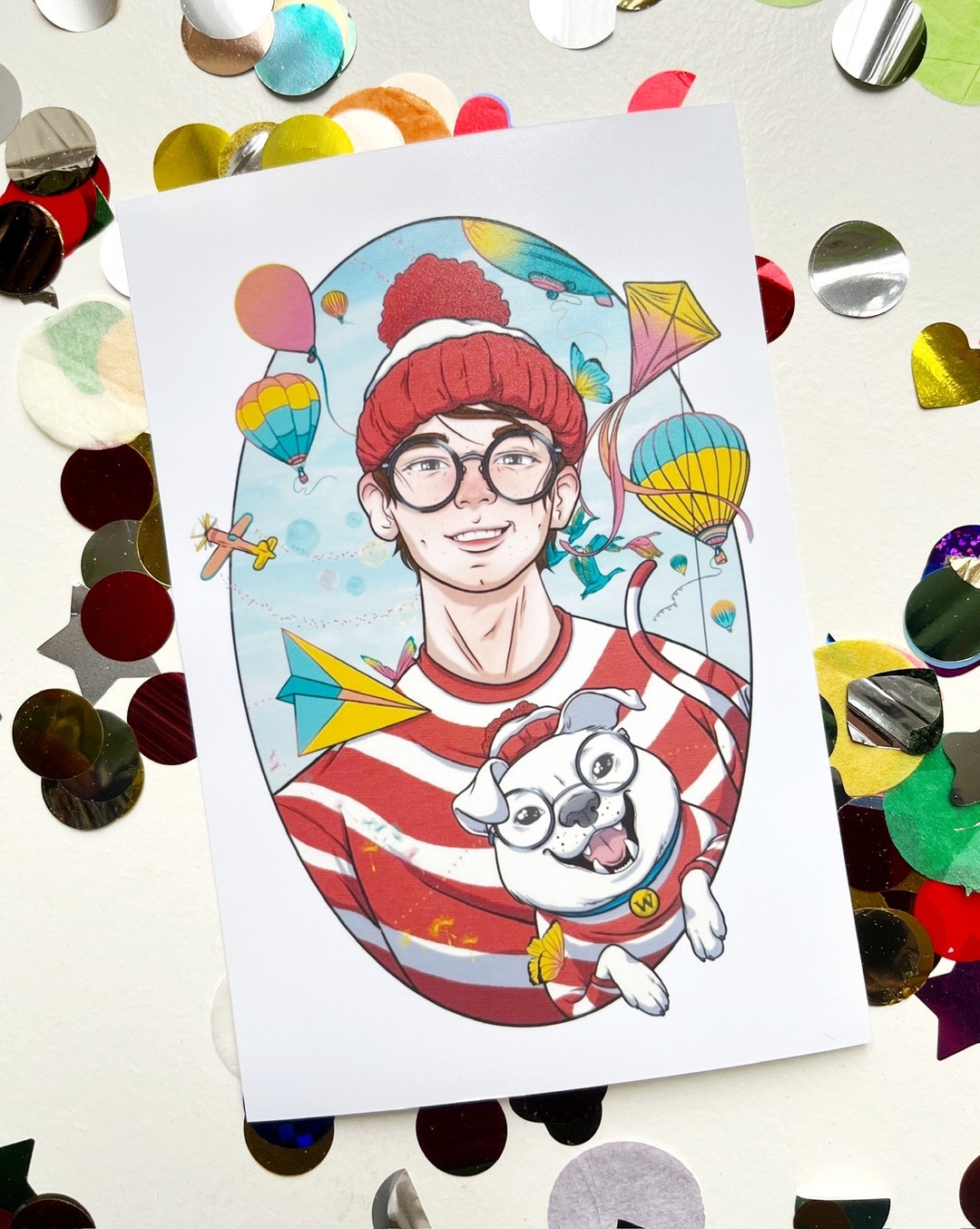 Hot Wheres Wally Waldo Mini 6x4 Photo Print - Etsy