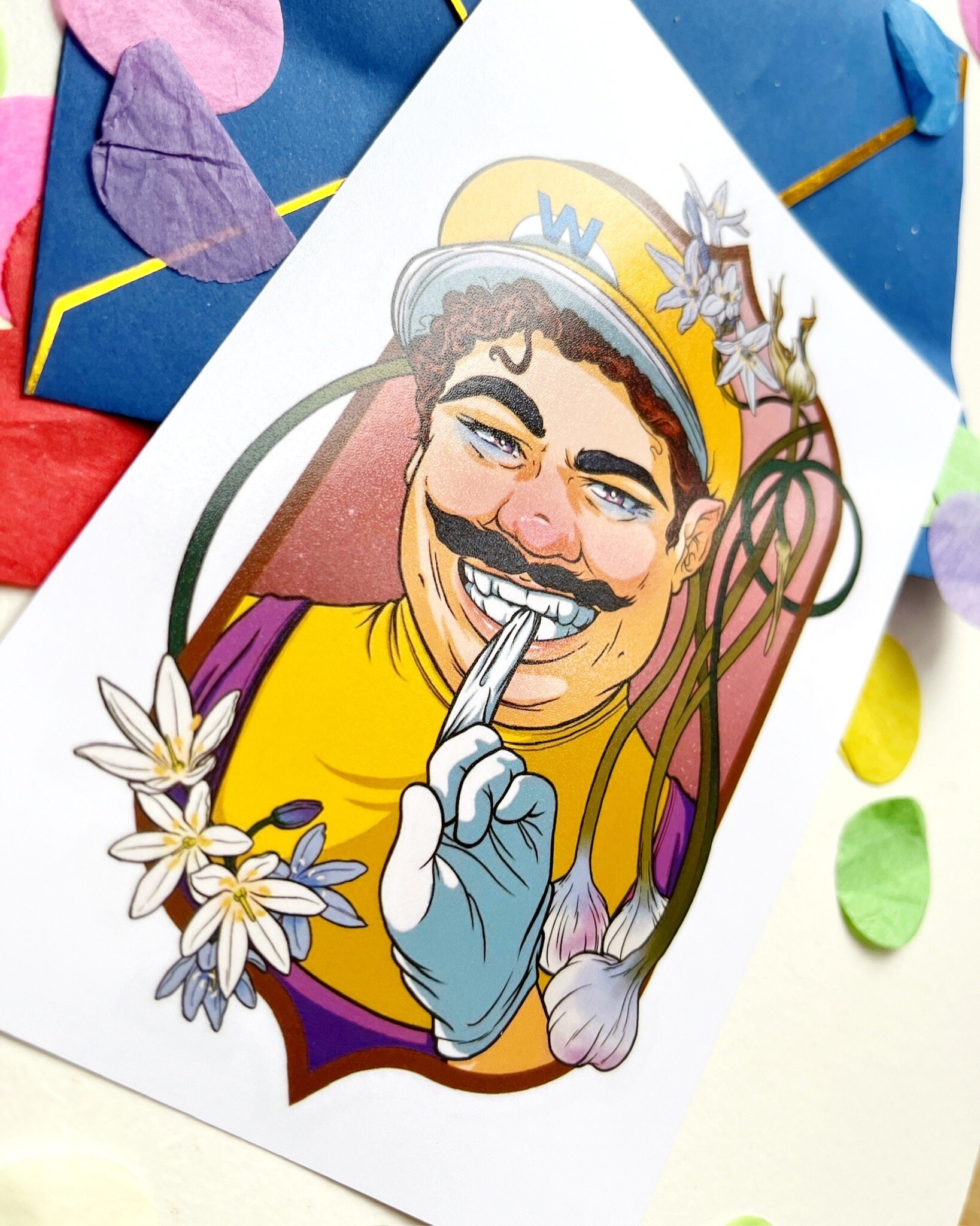 Hot Wario Mini 6x4 Photo Print - Etsy