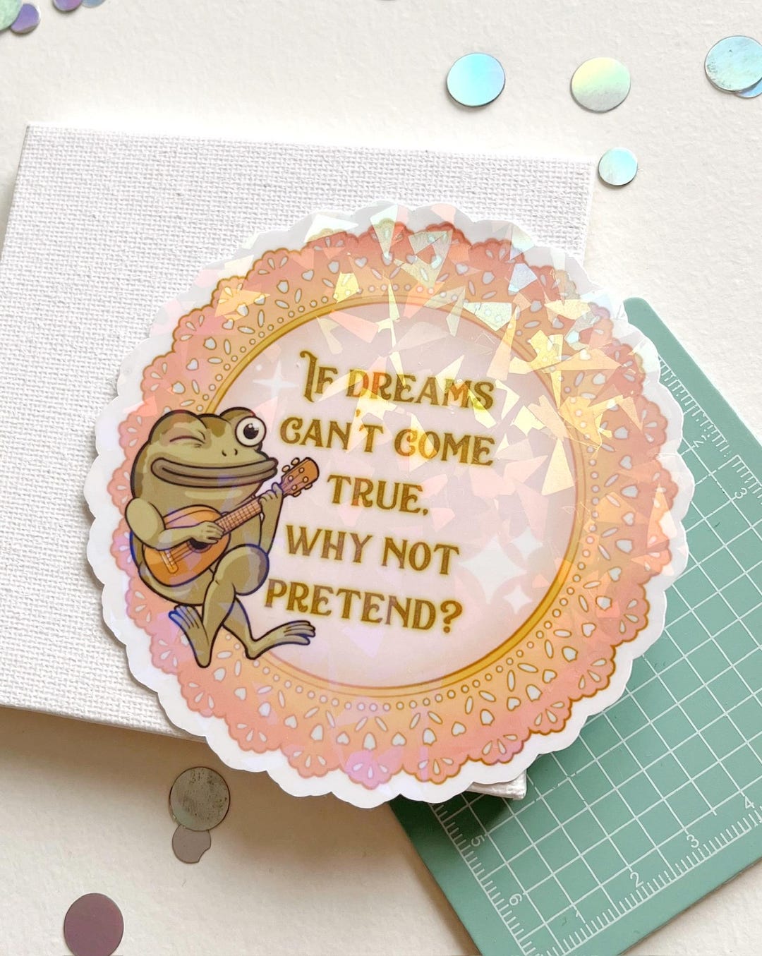 Over the Garden Wall OTGW Jason Funderberker Frog Quote Holographic ...