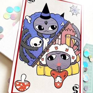 Cult of the Lamb Sozo Helob Playing Card Art Print - Etsy