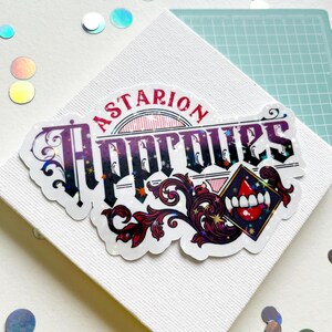 Baldur’s Gate 3 Holographic Companion Approval Vinyl Sticker - Etsy