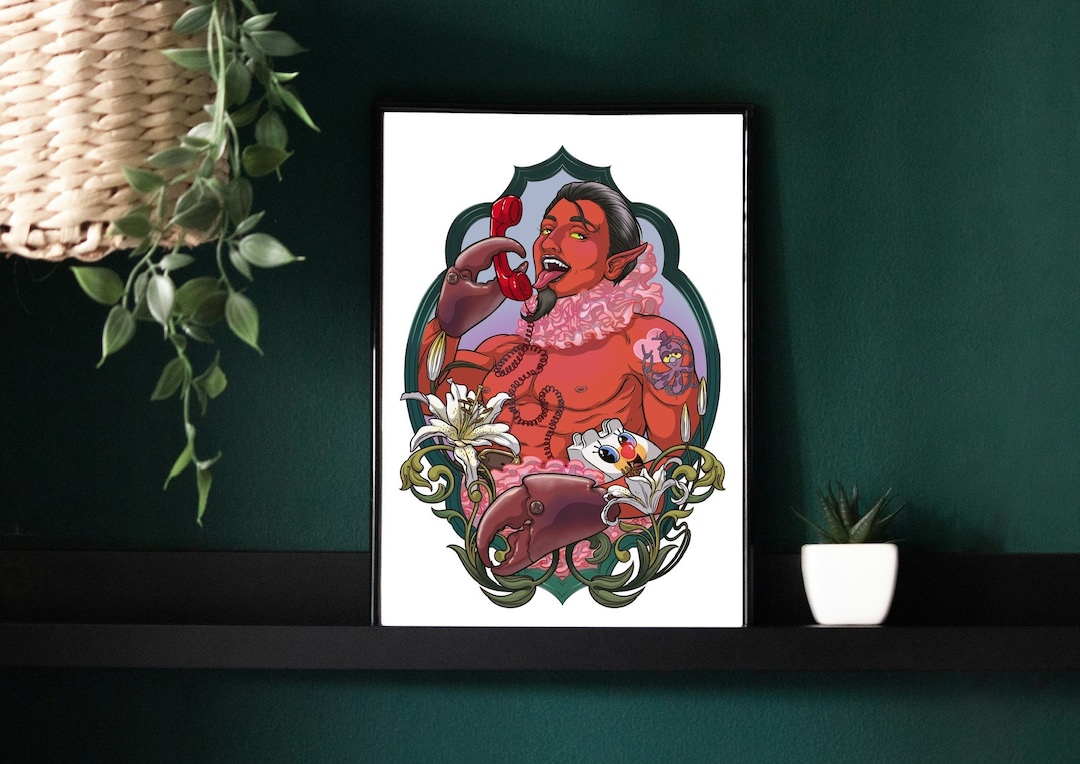 Powerpuff Girls Him Villain A4 Art Print - Etsy