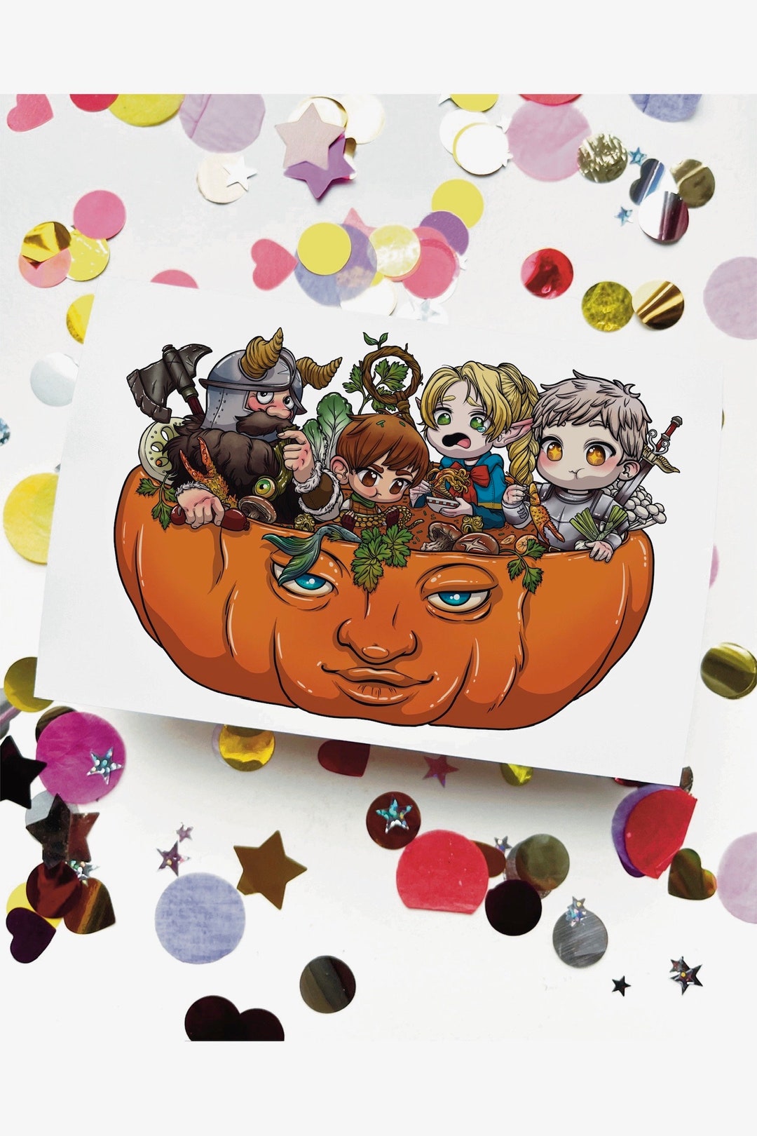 Dungeon Meshi Delicious Hot Pot Quote Print - Etsy