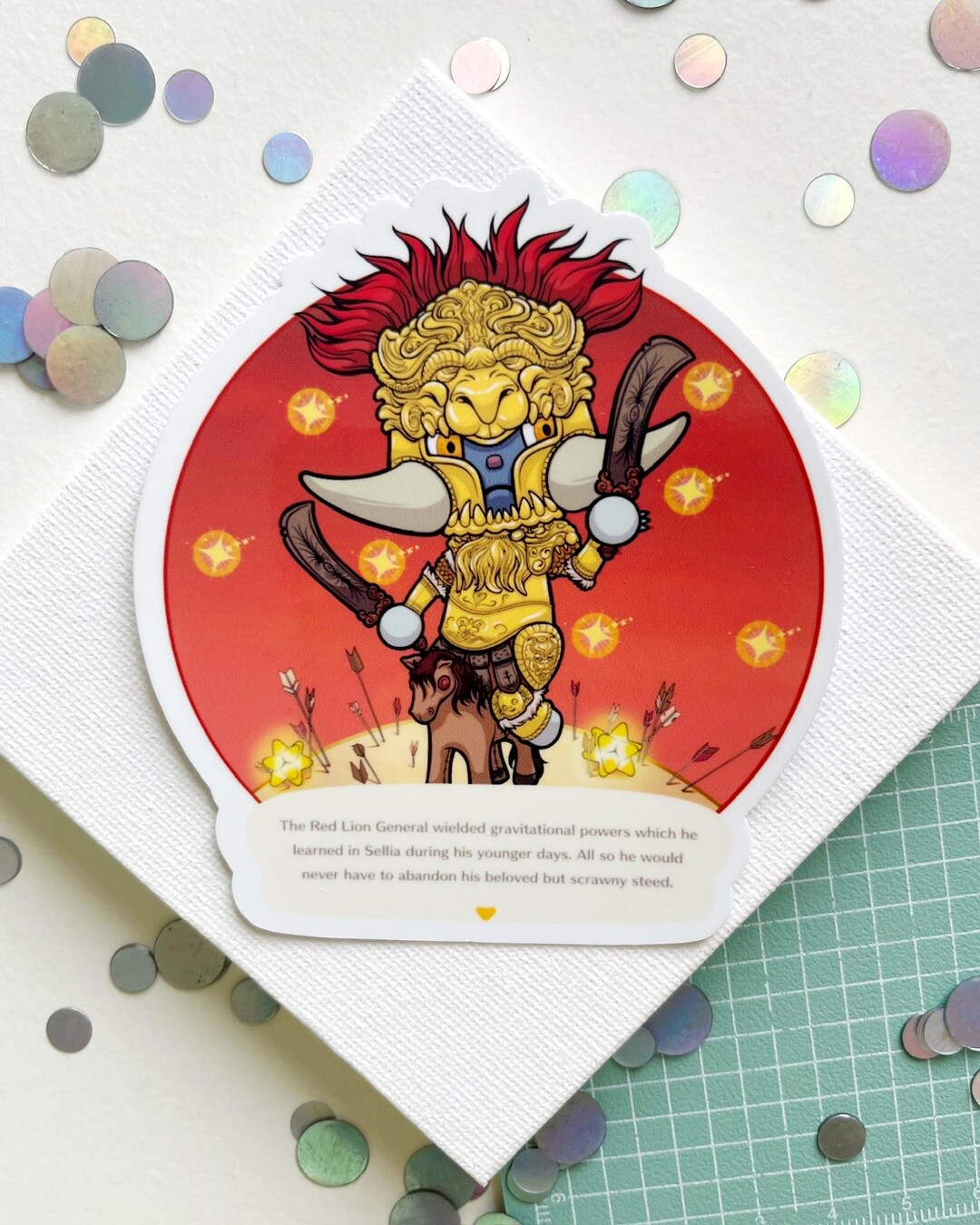 Elden Ring Starscourge Radahn Game Quote Vinyl Sticker - Etsy