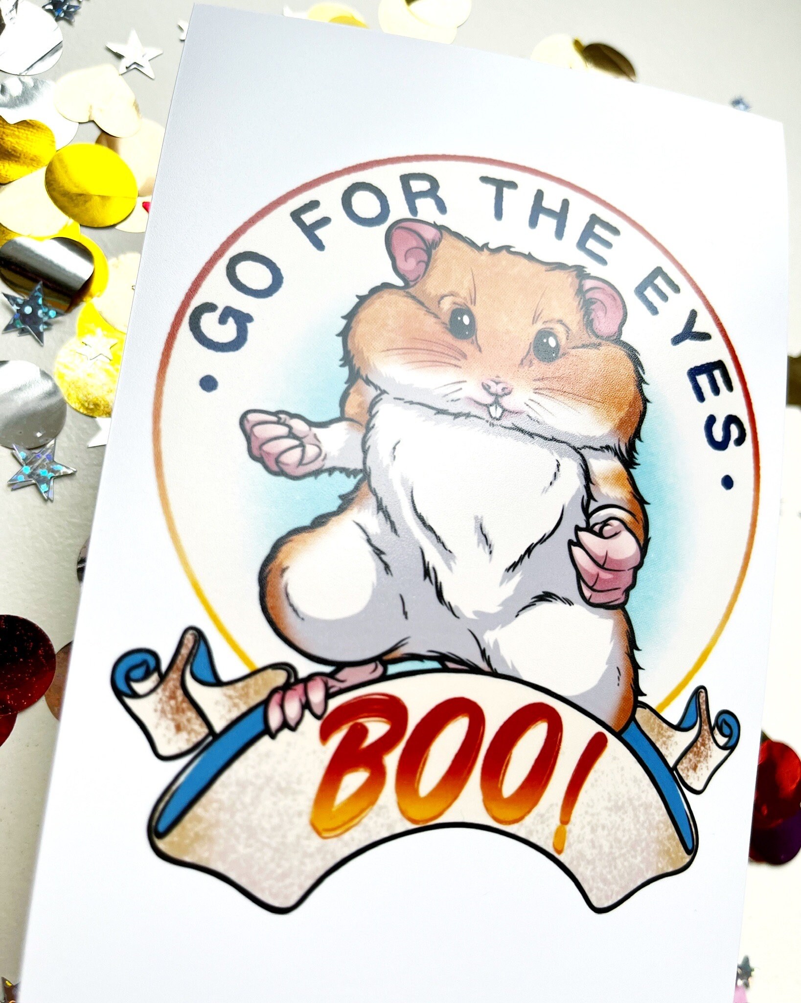 Baldurs Gate 3 Boo Giant Space Hamster Minsc Game Quote Mini 6x4 Photo ...