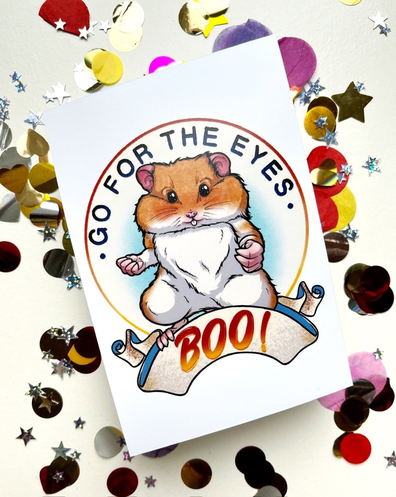 Baldurs Gate 3 Boo Giant Space Hamster Minsc Game Quote Mini 6x4 Photo ...