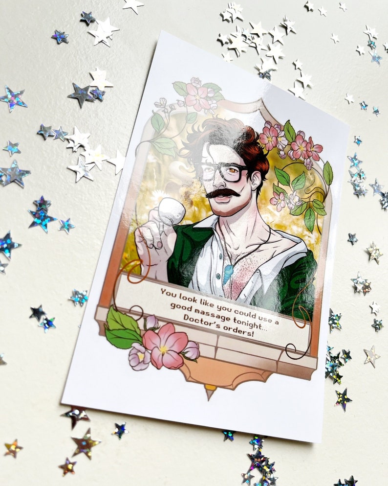 Stardew Valley Doctor Harvey Art Print - Etsy