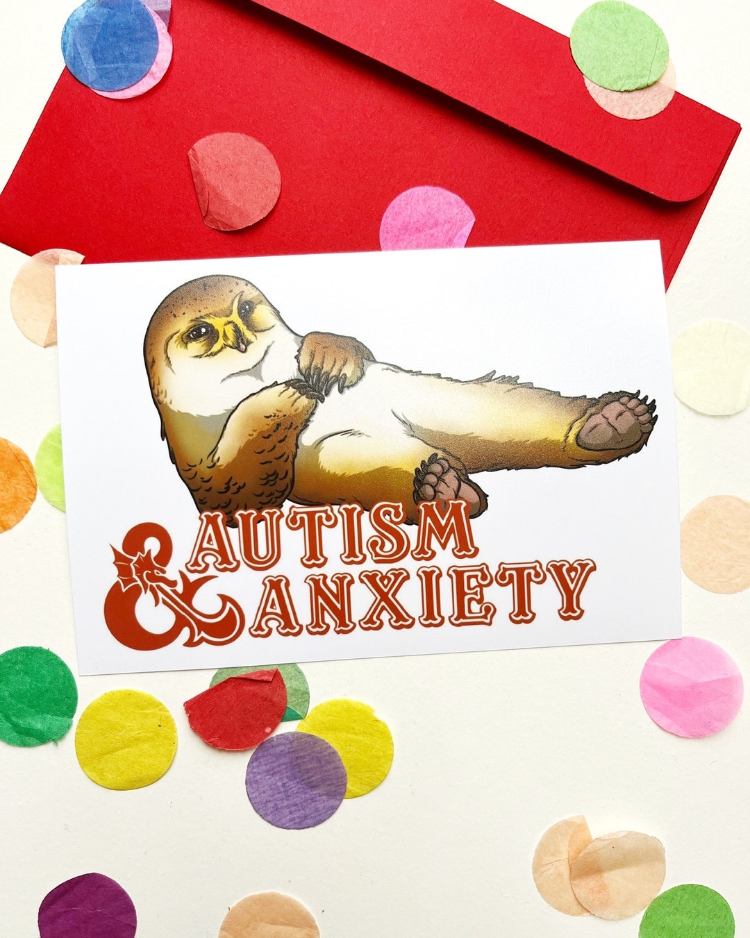 Dungeons and Dragons Autism Anxiety Neurodivergent Dnd Print - Etsy