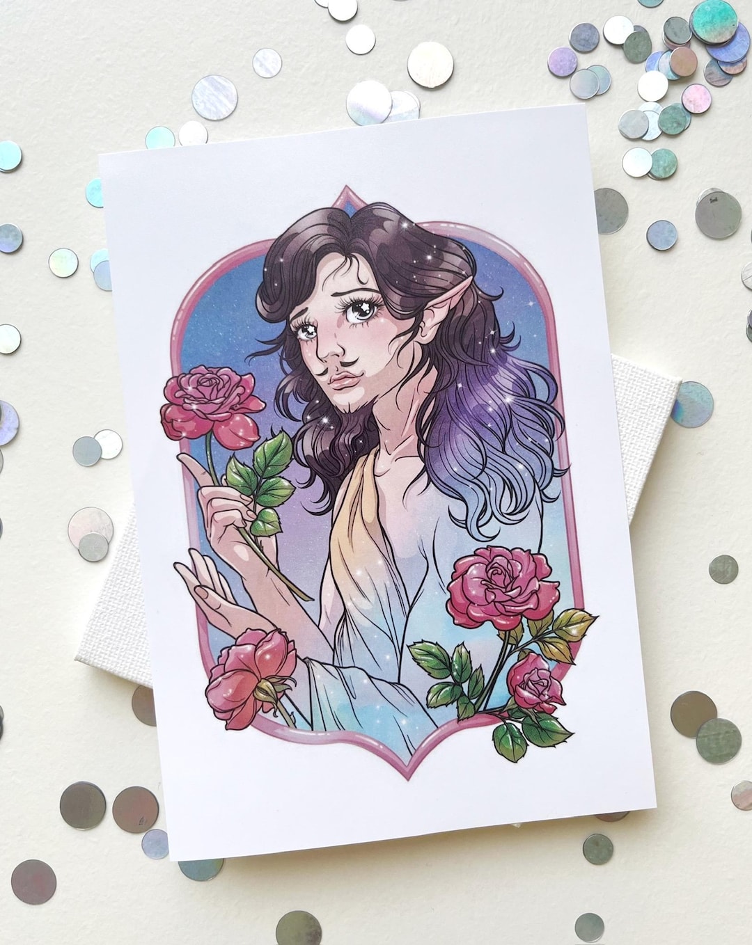 Dungeon Meshi Delicious Elf Senshi Print - Etsy