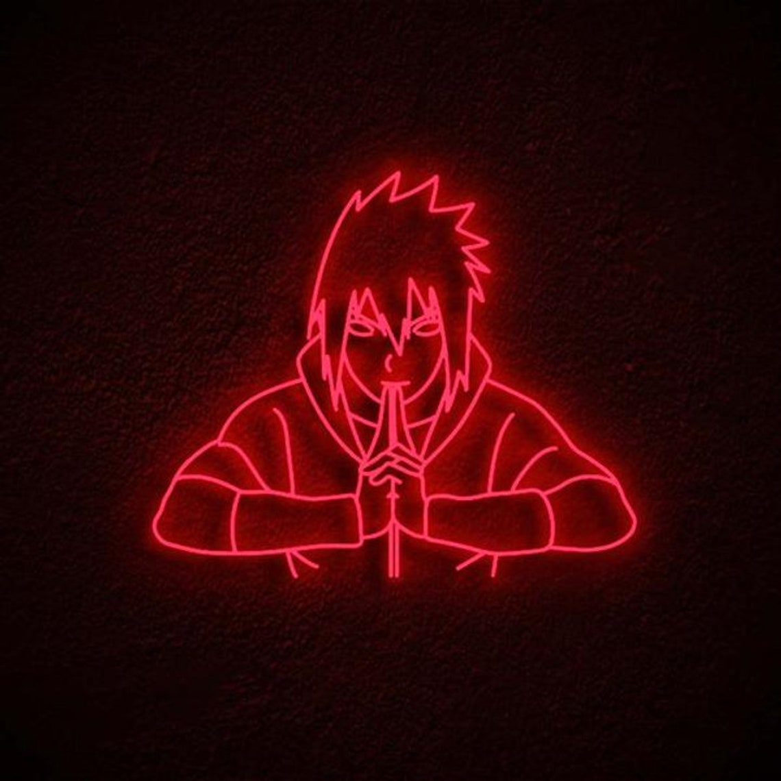 Sasuke Inspired LED Neon Sign Illuminate Your Home With the Essence of ...